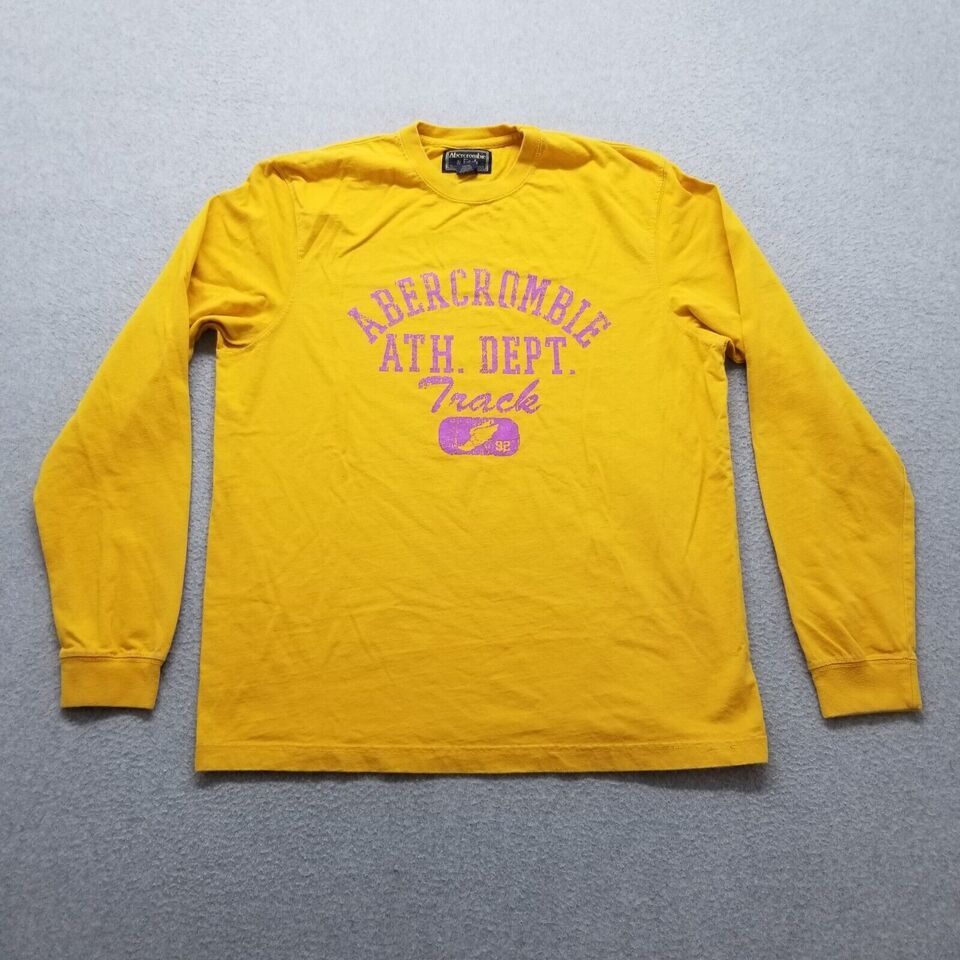 Abercrombie & Fitch Abercrombie Fitch Shirt Mens Large Long Sleeve Crew Neck | Grailed