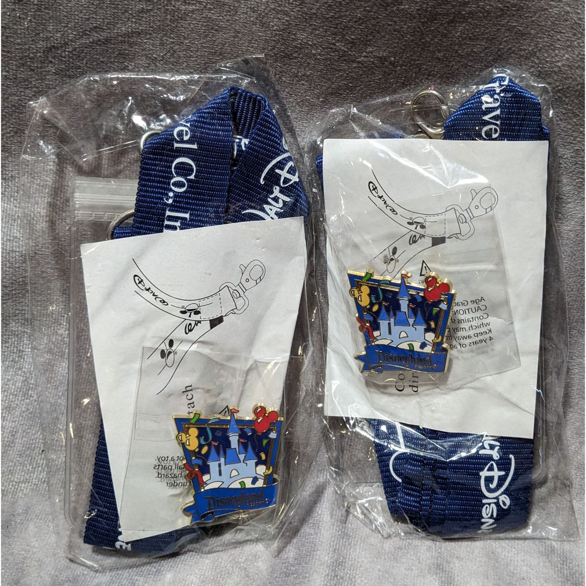 Disney Walt Disney Travel Co. Lanyard With Pin (2) | Grailed