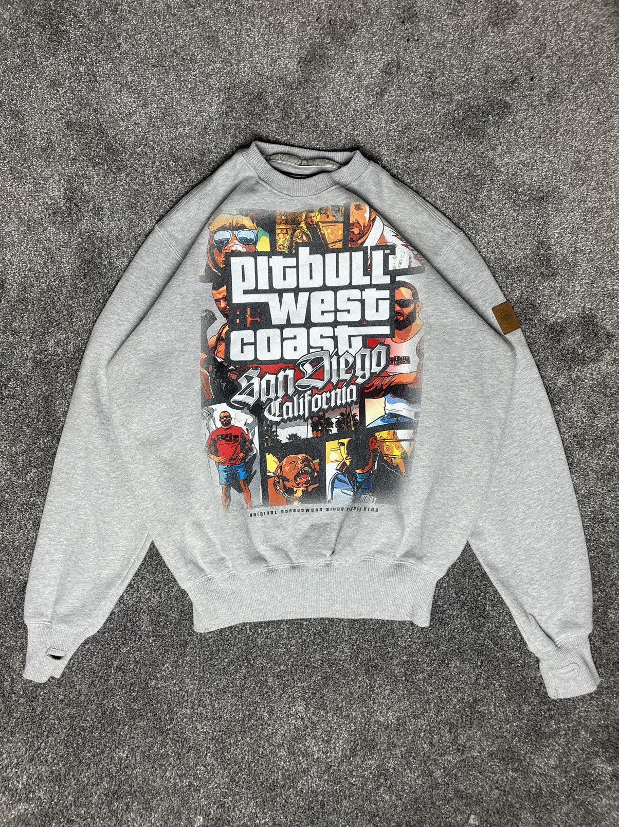 Tapout Γ Vintage Pitbull GTA San Andreas crewneck sweatshirt | Grailed Tapout Γ Vintage Pitbull GTA San Andreas crewneck sweatshirt | Grailed