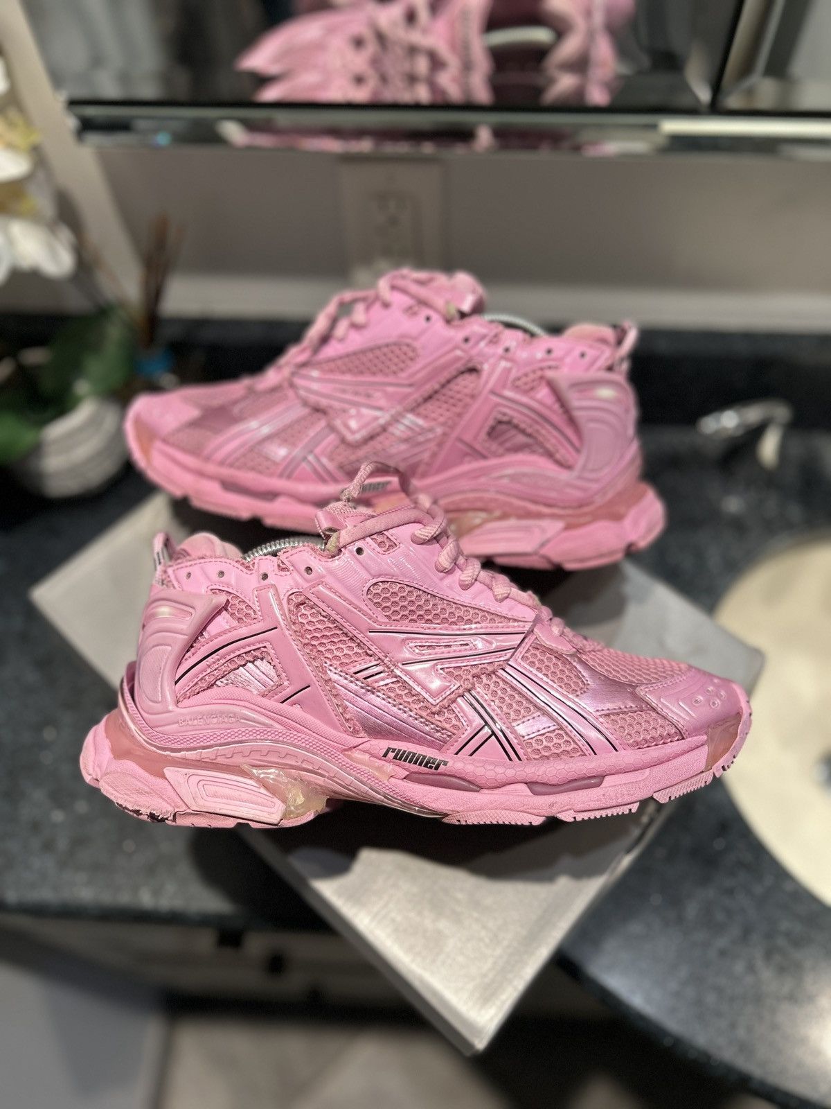 Balenciaga Balenciaga Runner ‘Pink/Pink’ Size 42 WITH BOX | Grailed