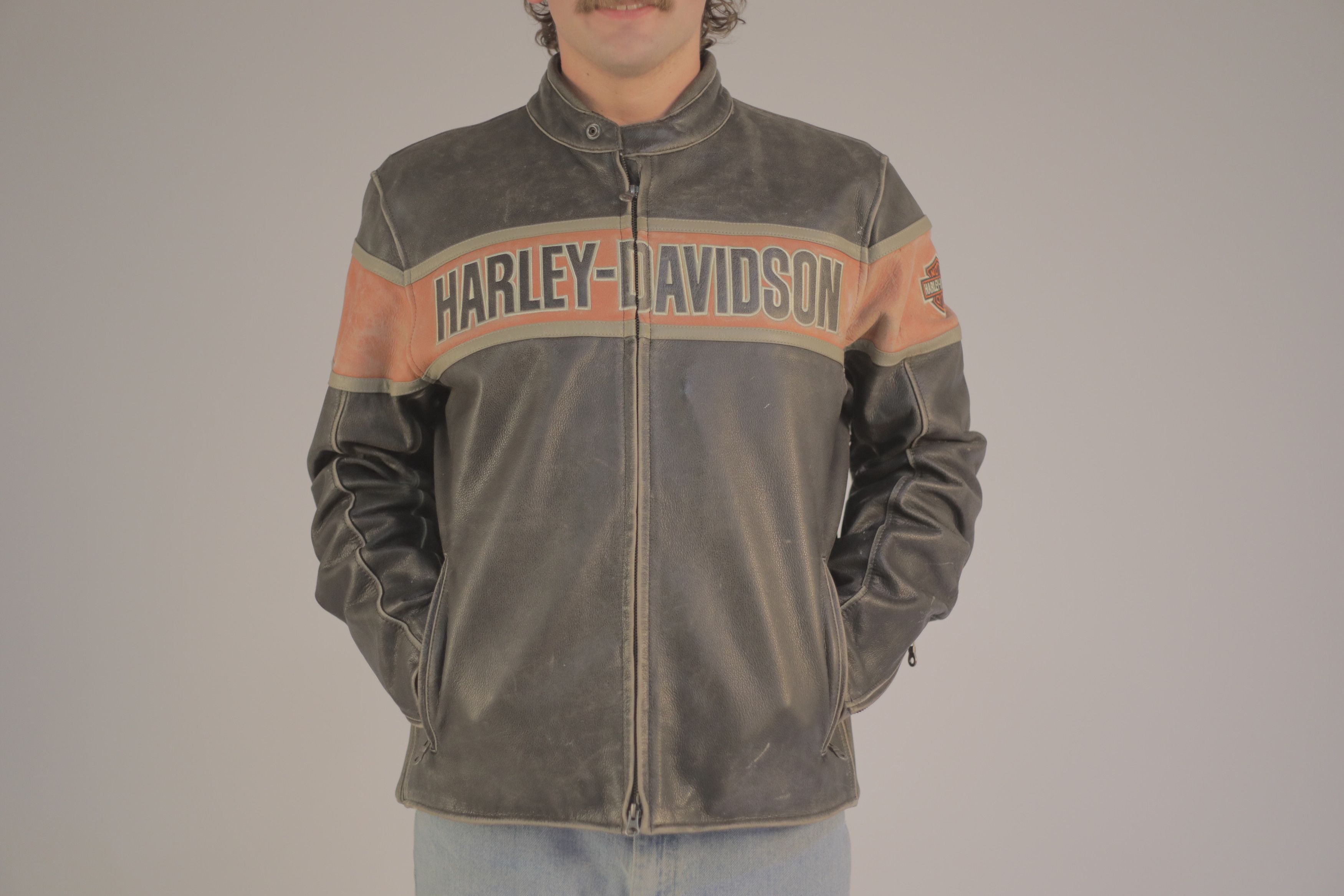 Harley Davidson Harley-Davidson® Victory Lane Leather Jacket 98057-13VM ...