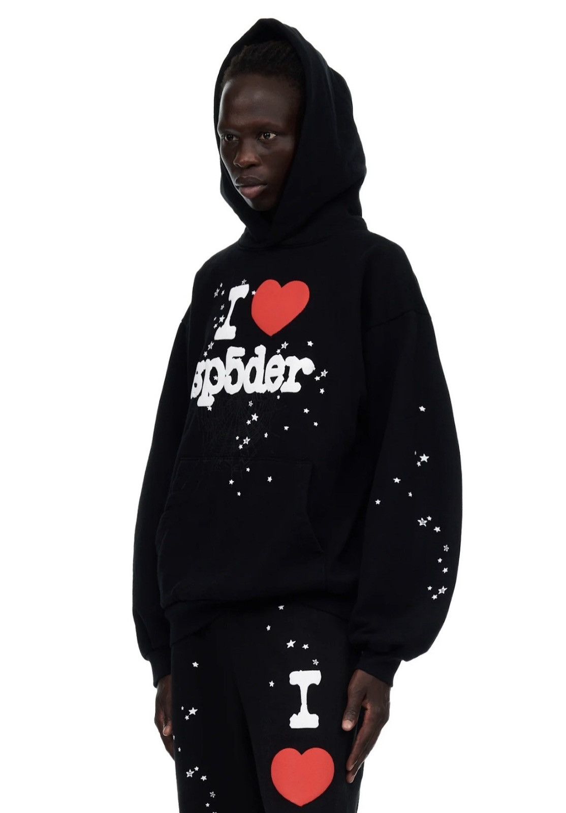Sp5der I Heart Sp5 Hoodie | Grailed