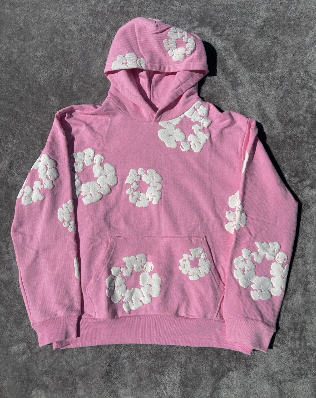 DENIM TEARS Denim Tears Pink Cotton Wreath Sweatshirt | Grailed