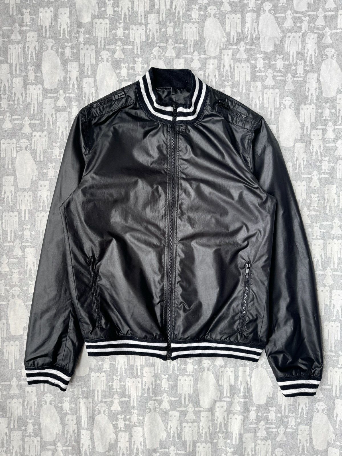 Dior × Hedi Slimane Dior Homme SS06 Baseball Bomber Jacket | Grailed