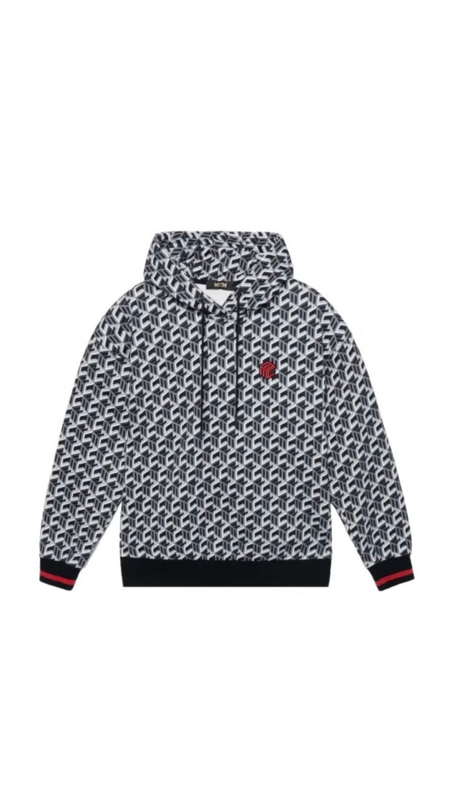 Luxury × MCM MCM Monogram Logo Hoodie | Grailed