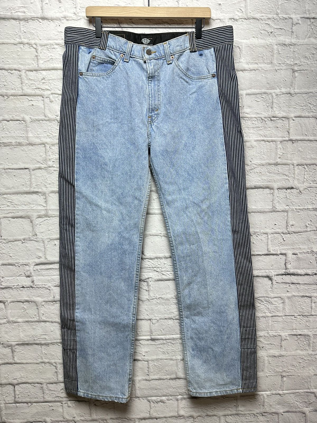 Vintage Vintage Orange Tab Levis Striped CDG Junya Inspired Jeans | Grailed