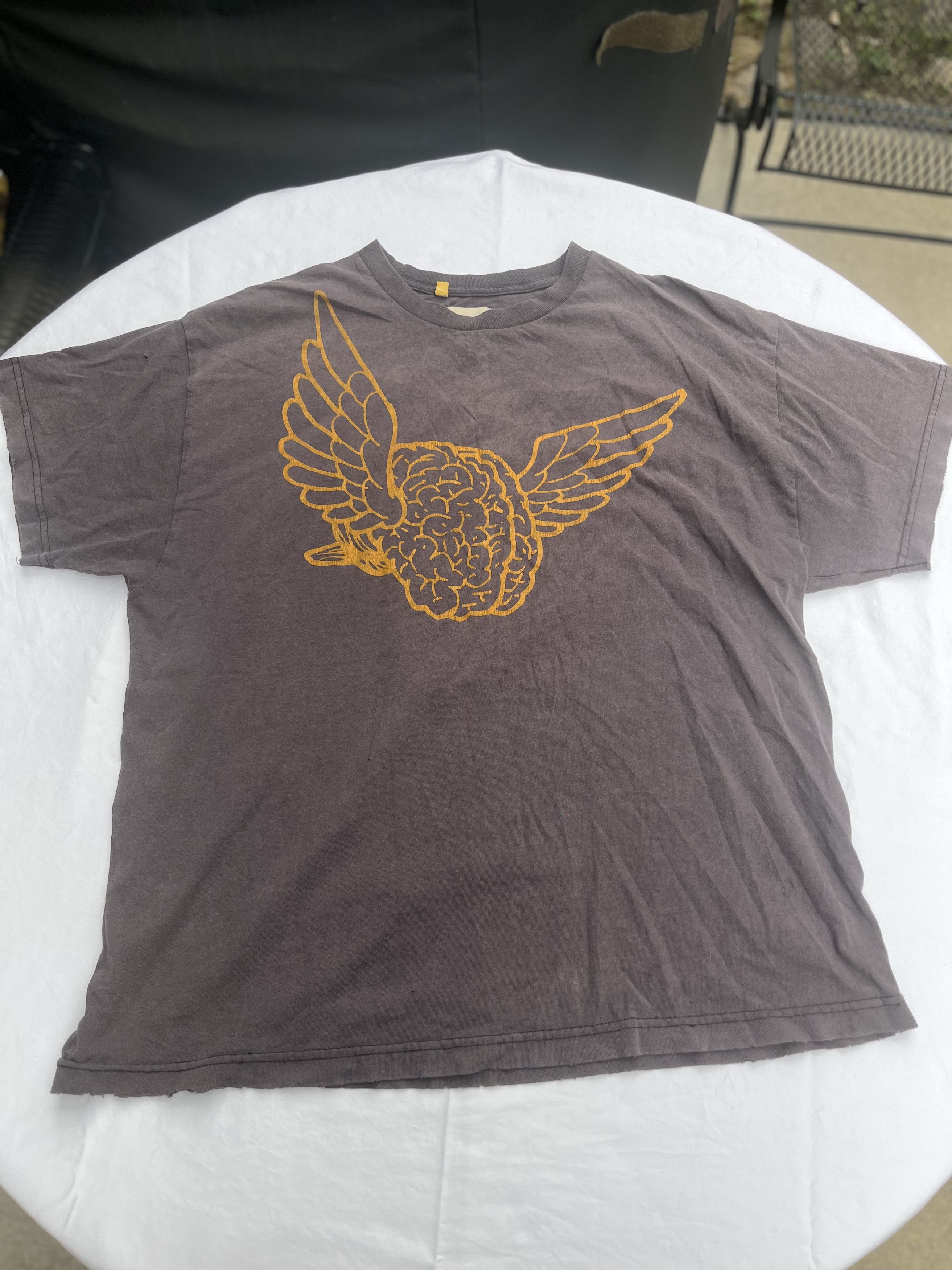 Gallery Dept. Gallery debt flying brain t shirt | Grailed