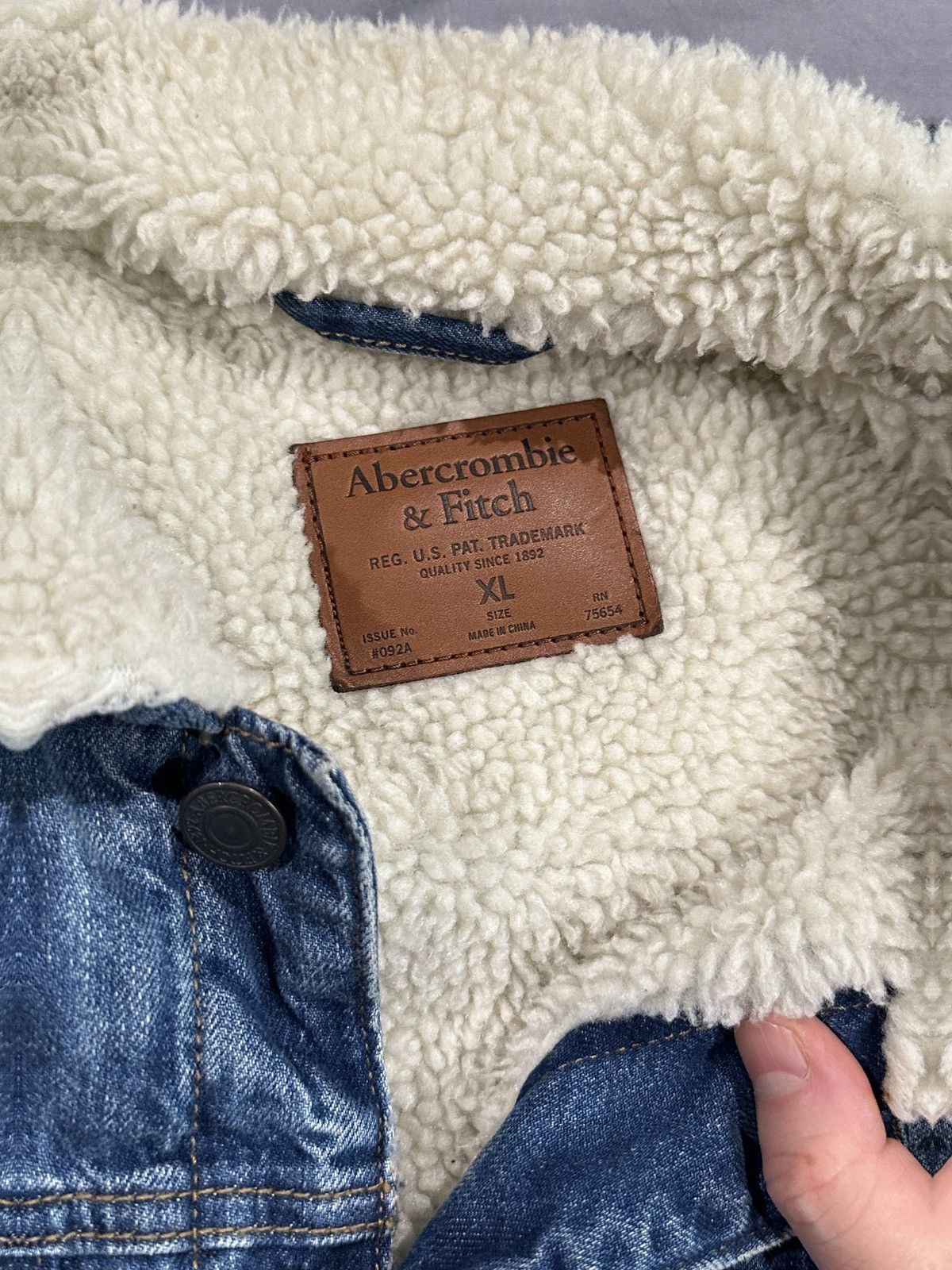 Abercrombie & Fitch Abercrombie & Fitch Jean Fur Jacket | Grailed