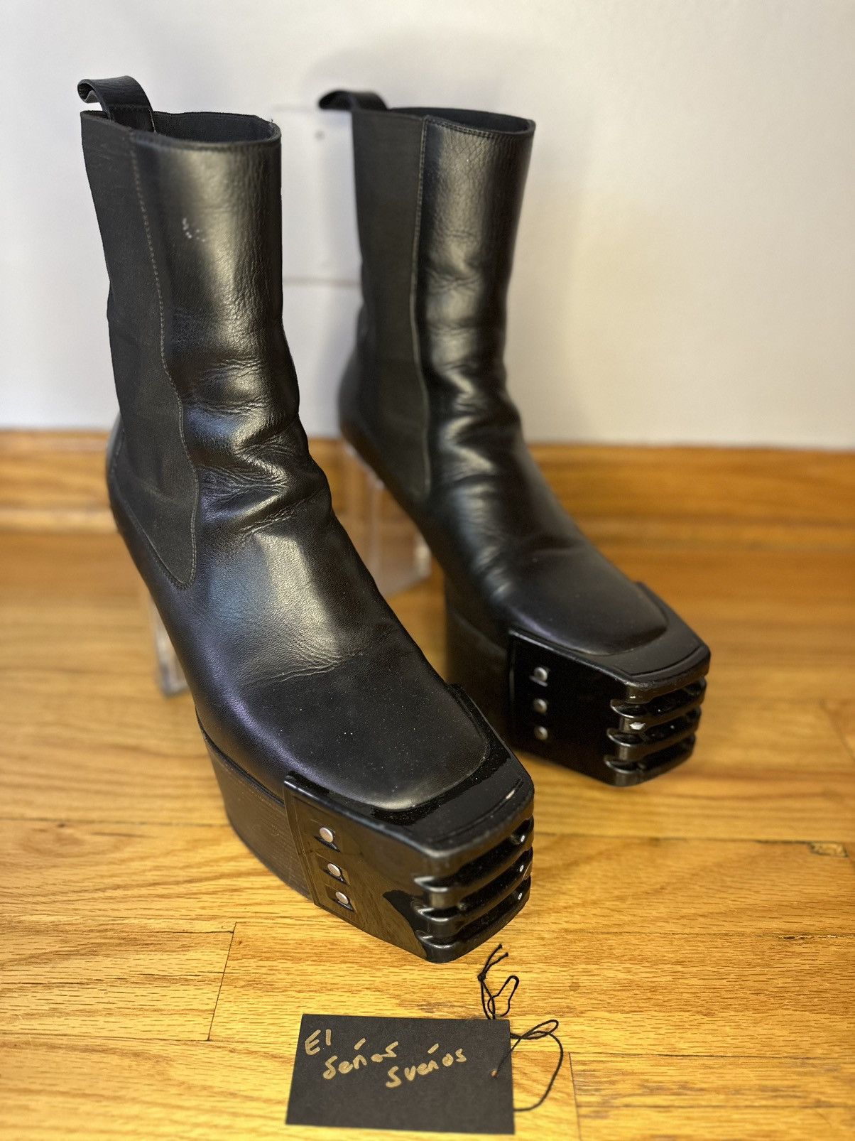 Rick Owens Grilled Platform Kiss Heels | Grailed