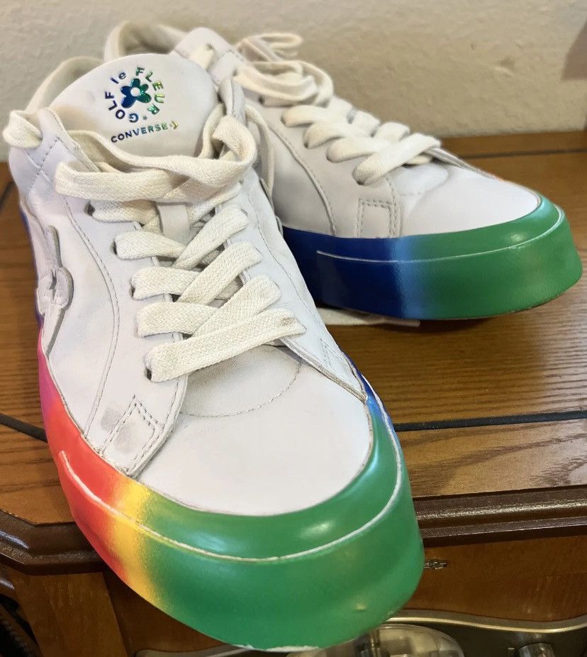 Converse Tyler the Creator Converse Golf Le Fleur Shoes | Grailed