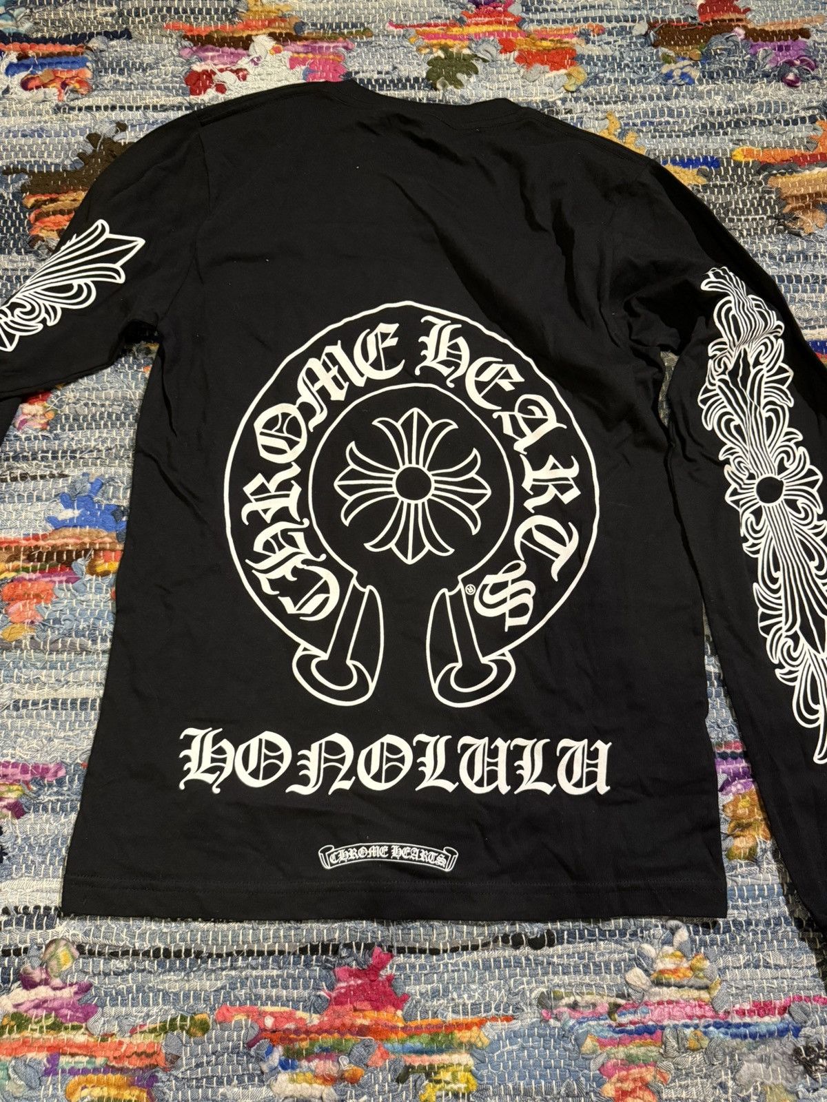 Chrome Hearts Brand new Chrome Hearts - Honolulu Floral Long Sleeve - S ...