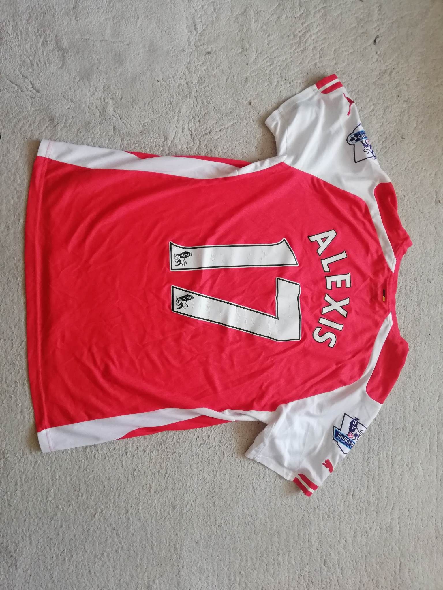 Puma Puma Asenal London 17 Alexis Sanchez 2014/15 Home Jersey | Grailed