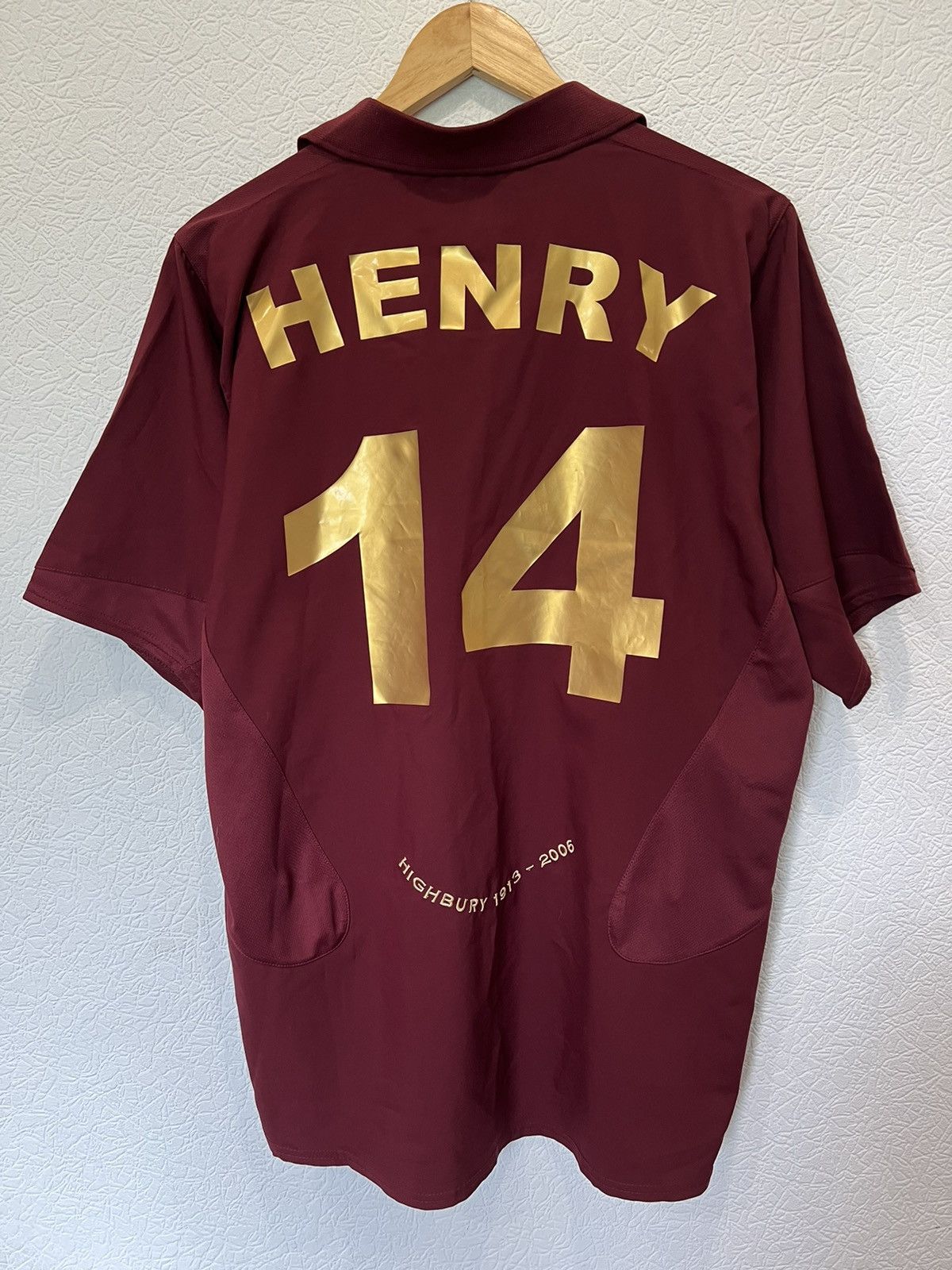 Streetwear HENRY Arsenal 2005/2006 Home Kit Soccer Jersey Football ...