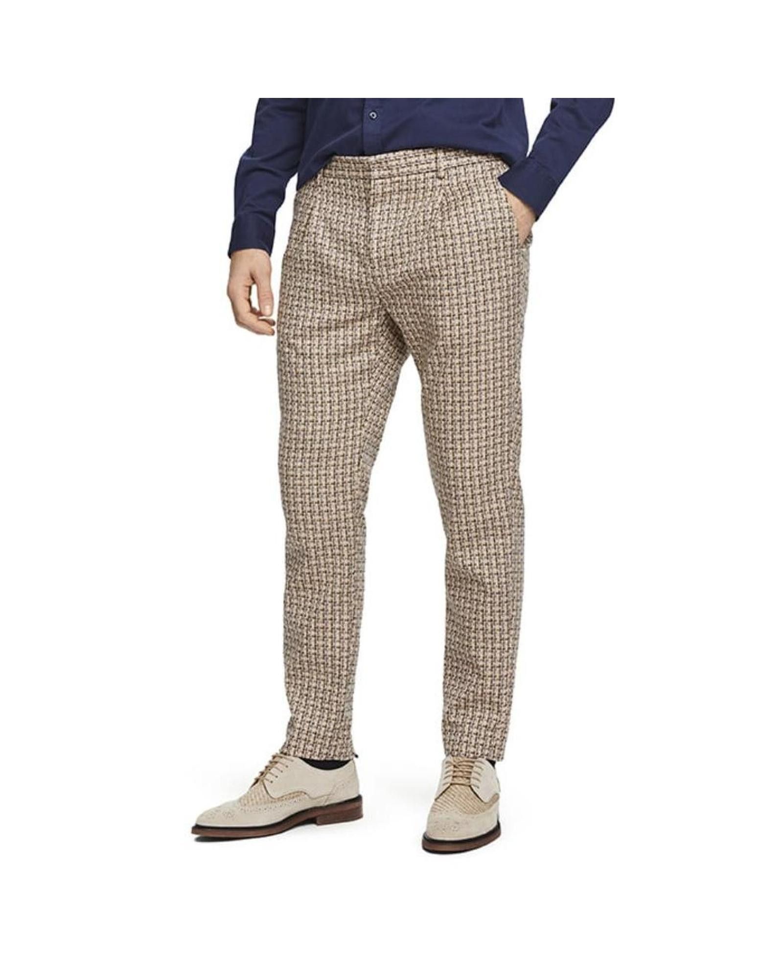 Scotch & Soda Logo Polyester Trousers with Visible Detailing | Grailed