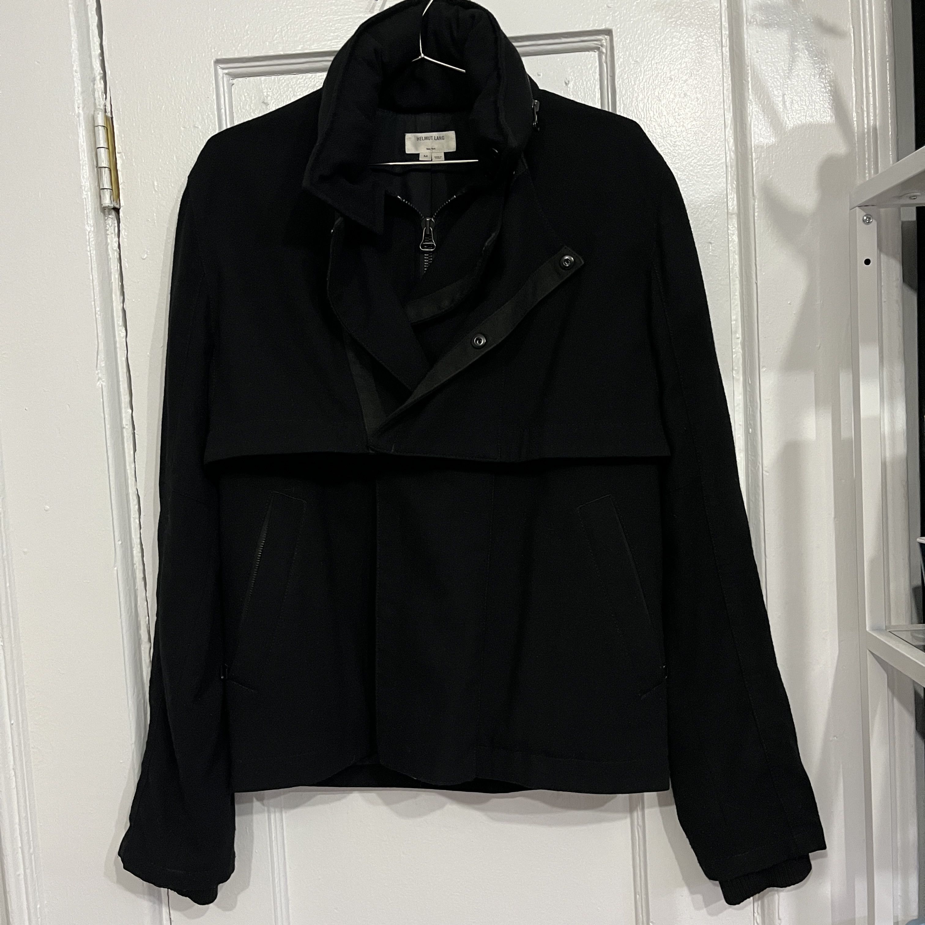 Helmut Lang Helmut Lang Layered Button Wool Coat Jacket | Grailed