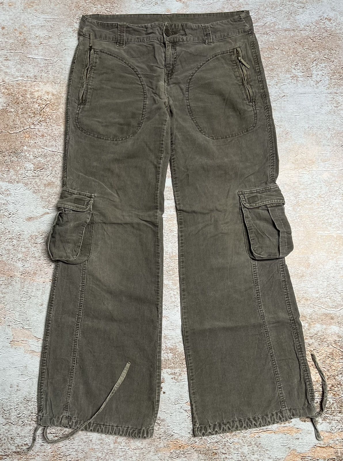 Avant Garde Vintage corduroy cargo pants | Grailed