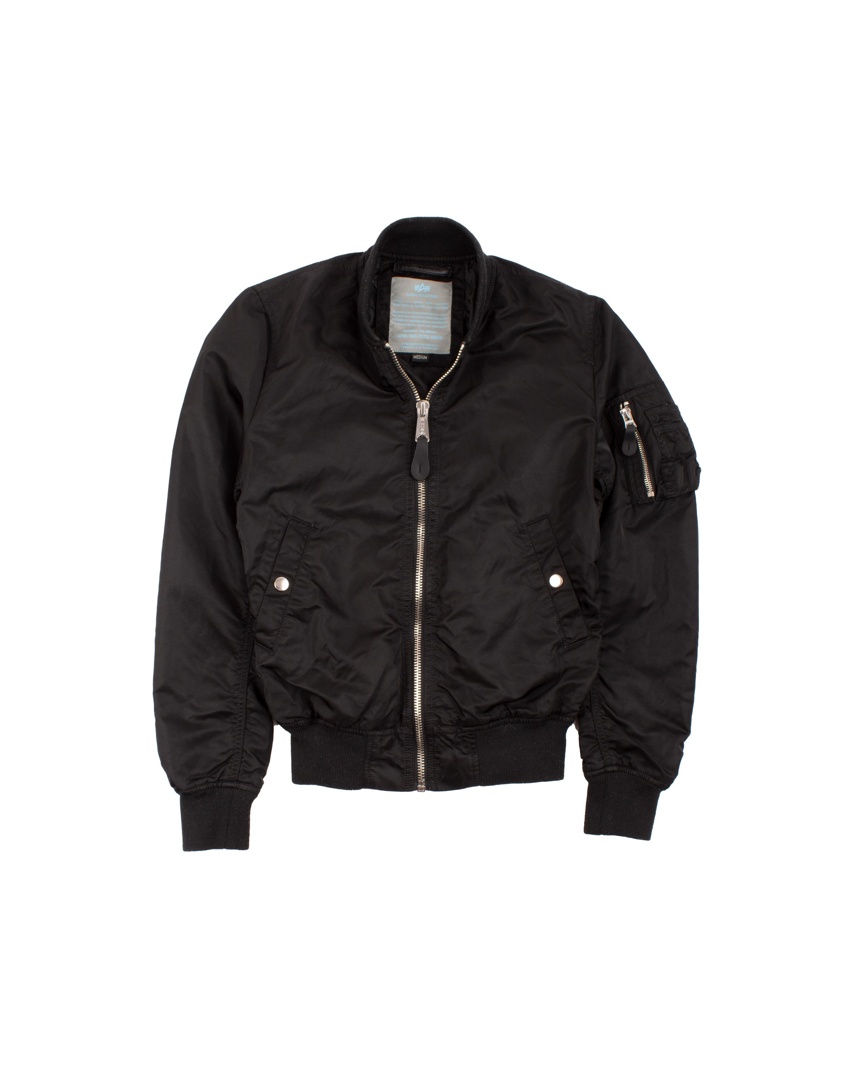 Alpha Industries × Bomber Jacket × Streetwear Ladies Alpha Industries ...
