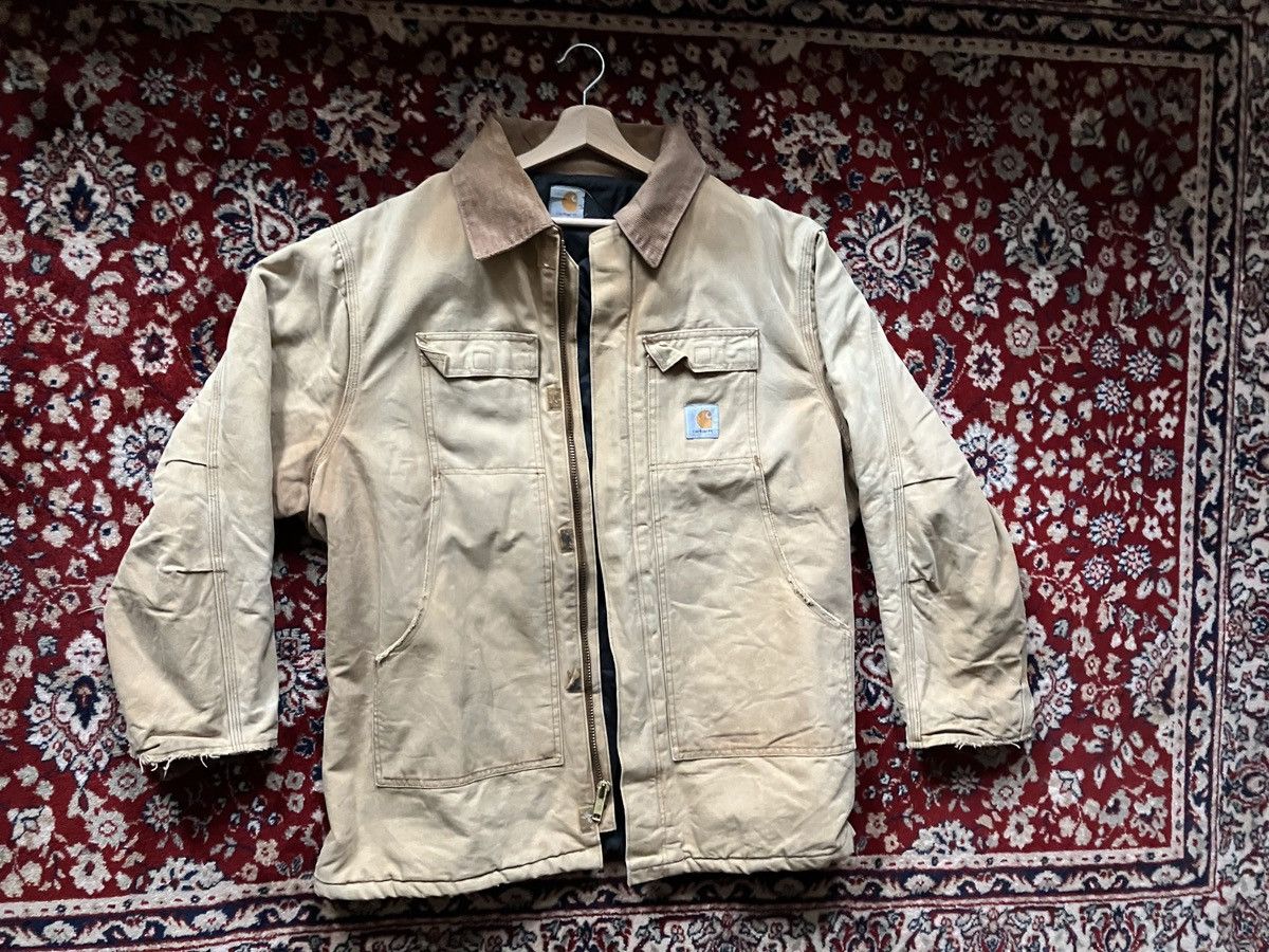 Carhartt Vintage Carhartt padded chore coat | Grailed
