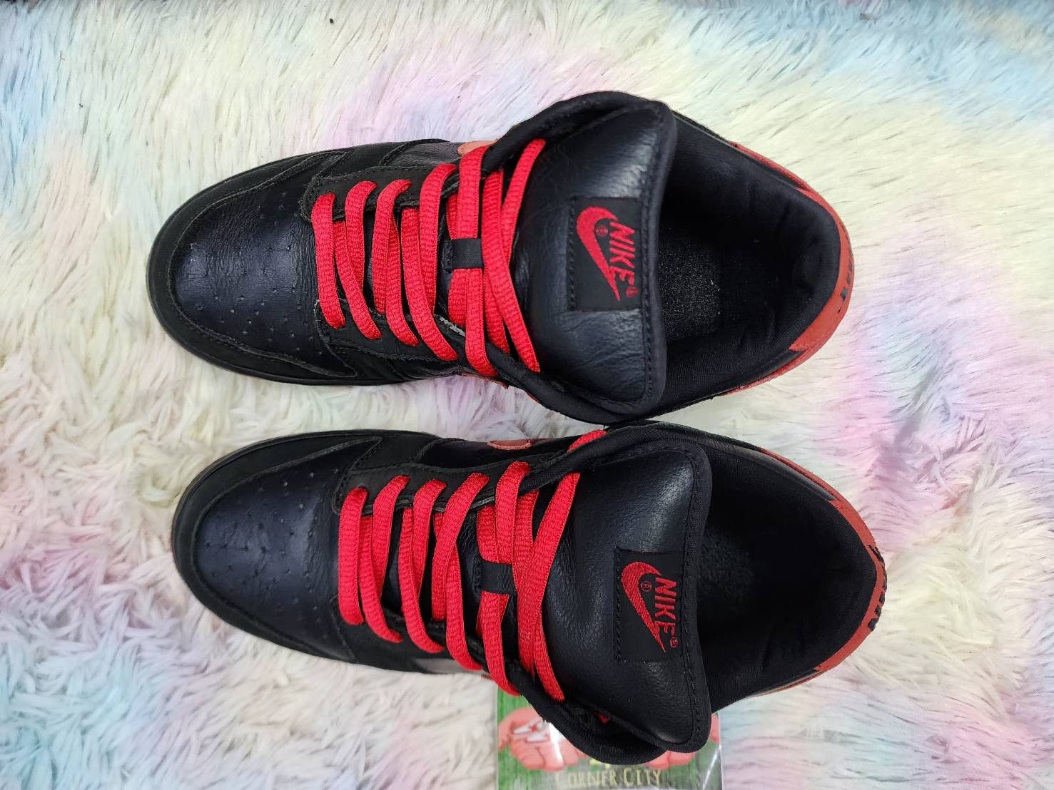 Nike Nike Sb Dunk Low Vamp Black Devil | Grailed