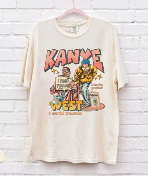 Vintage 90s Hip Hop Style Shirt, Kanye West Graphic Retro | Grailed