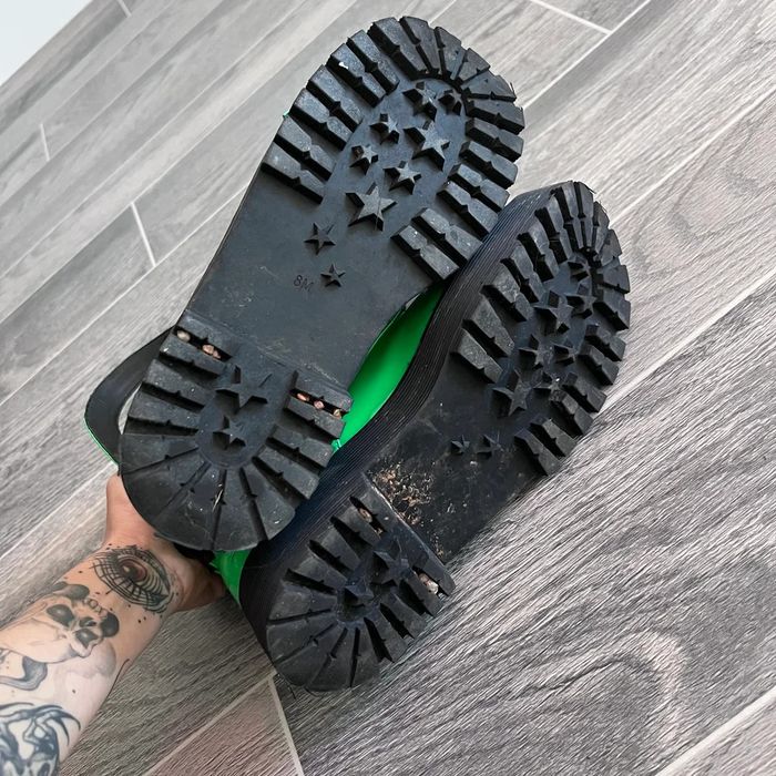 Dolls Kill Current mood atomic slime combat boots | Grailed