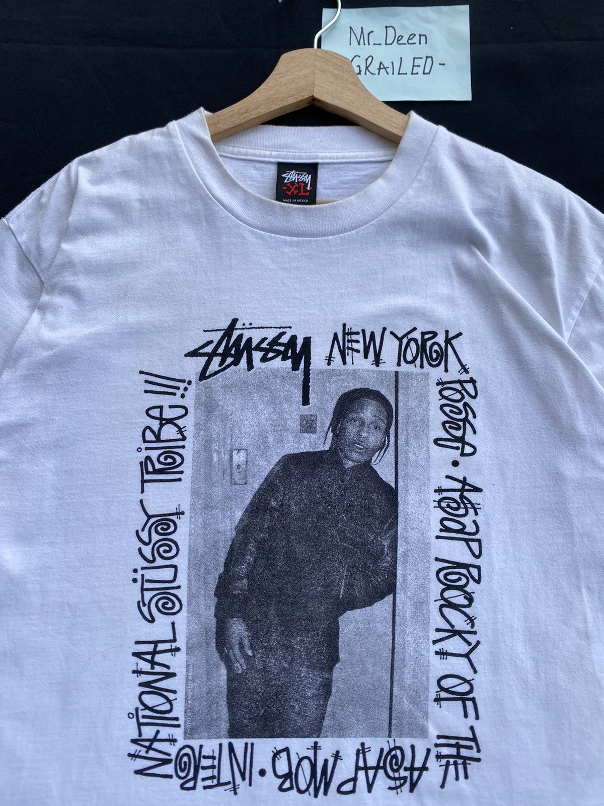 Asap Rocky × Stussy × Vintage Vintage Asap Rocky x Stussy Rare Shirt ...