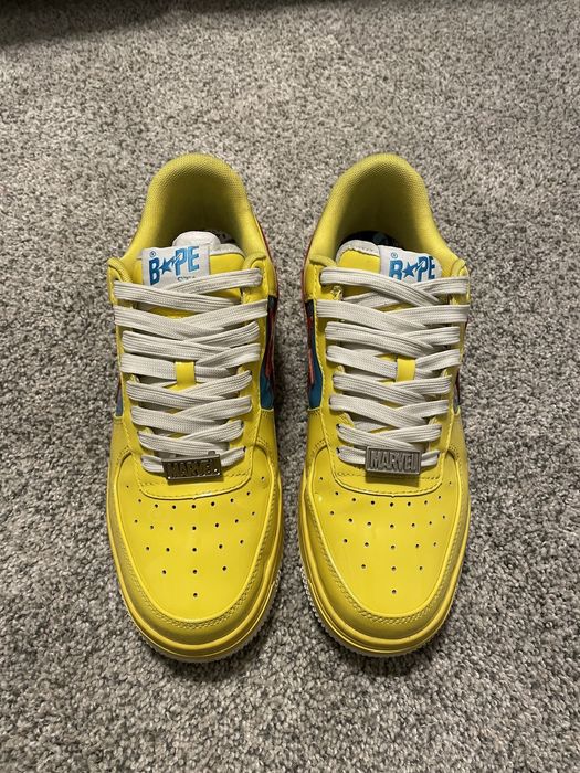 Bape Bape x Marvel Thor Bapesta (2022) | Grailed