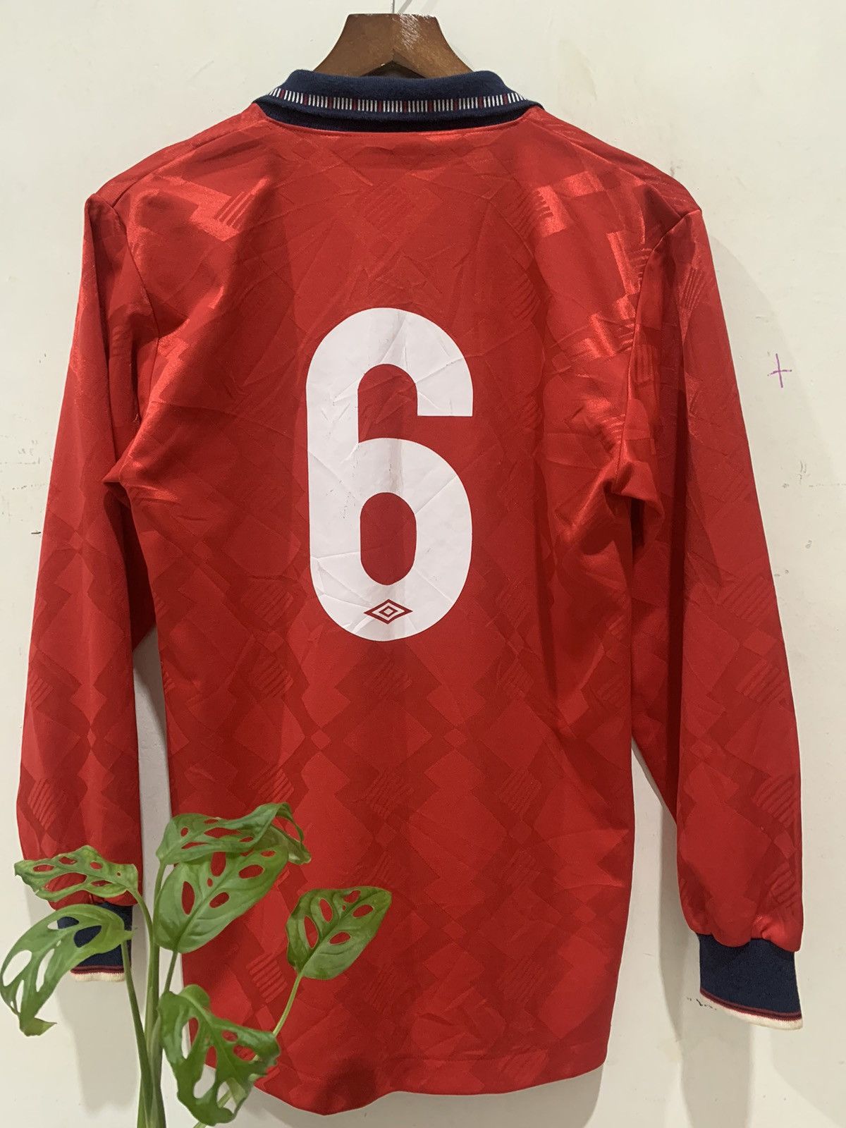 Umbro 1990 England home kit jersey | Grailed