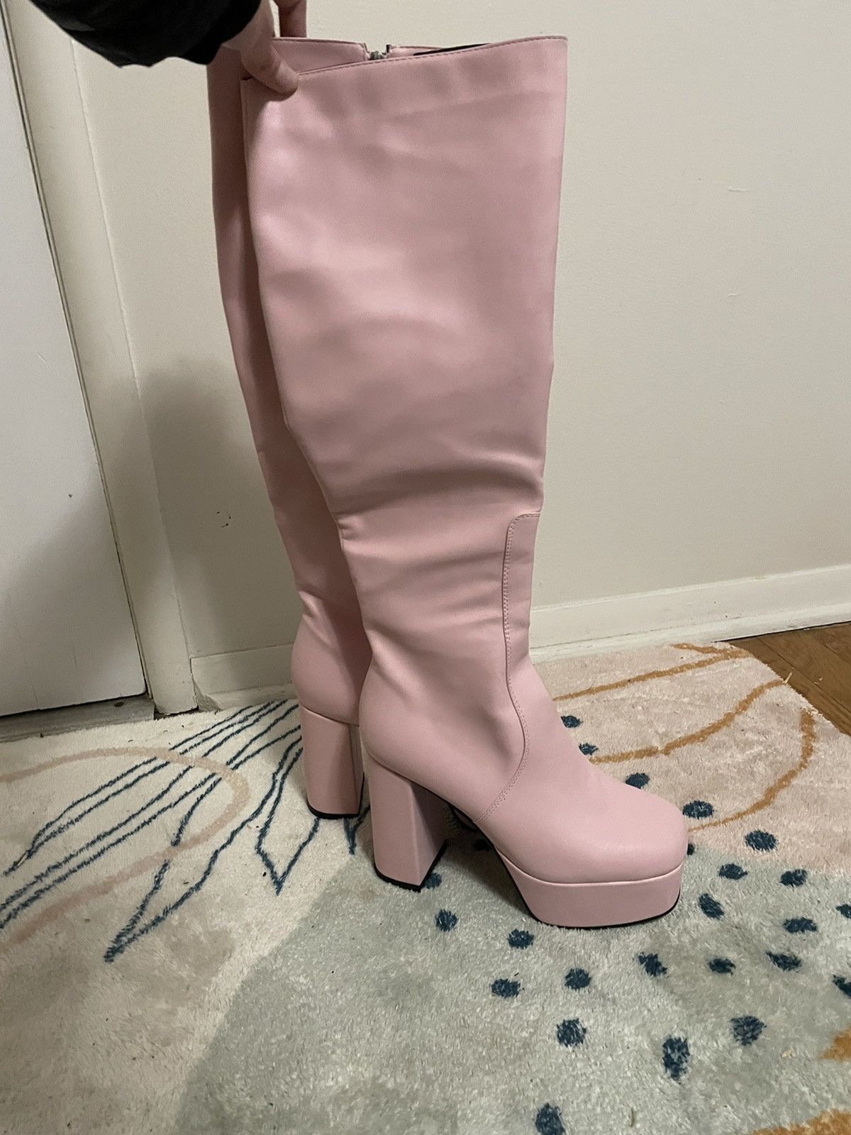 Dolls Kill Thigh high Dolls Kill platform boots | Grailed