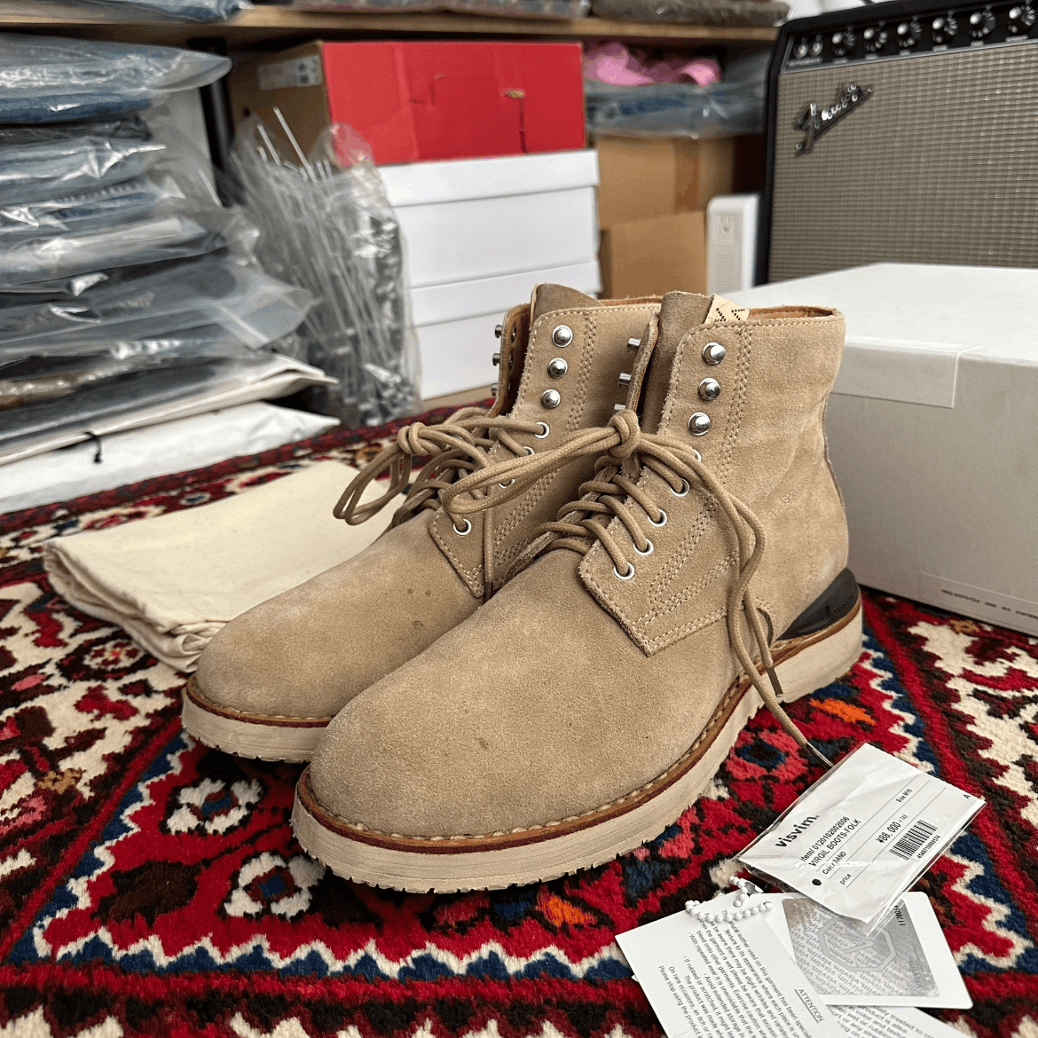 Visvim Visvim 20SS Virgil Boots Folk | Grailed