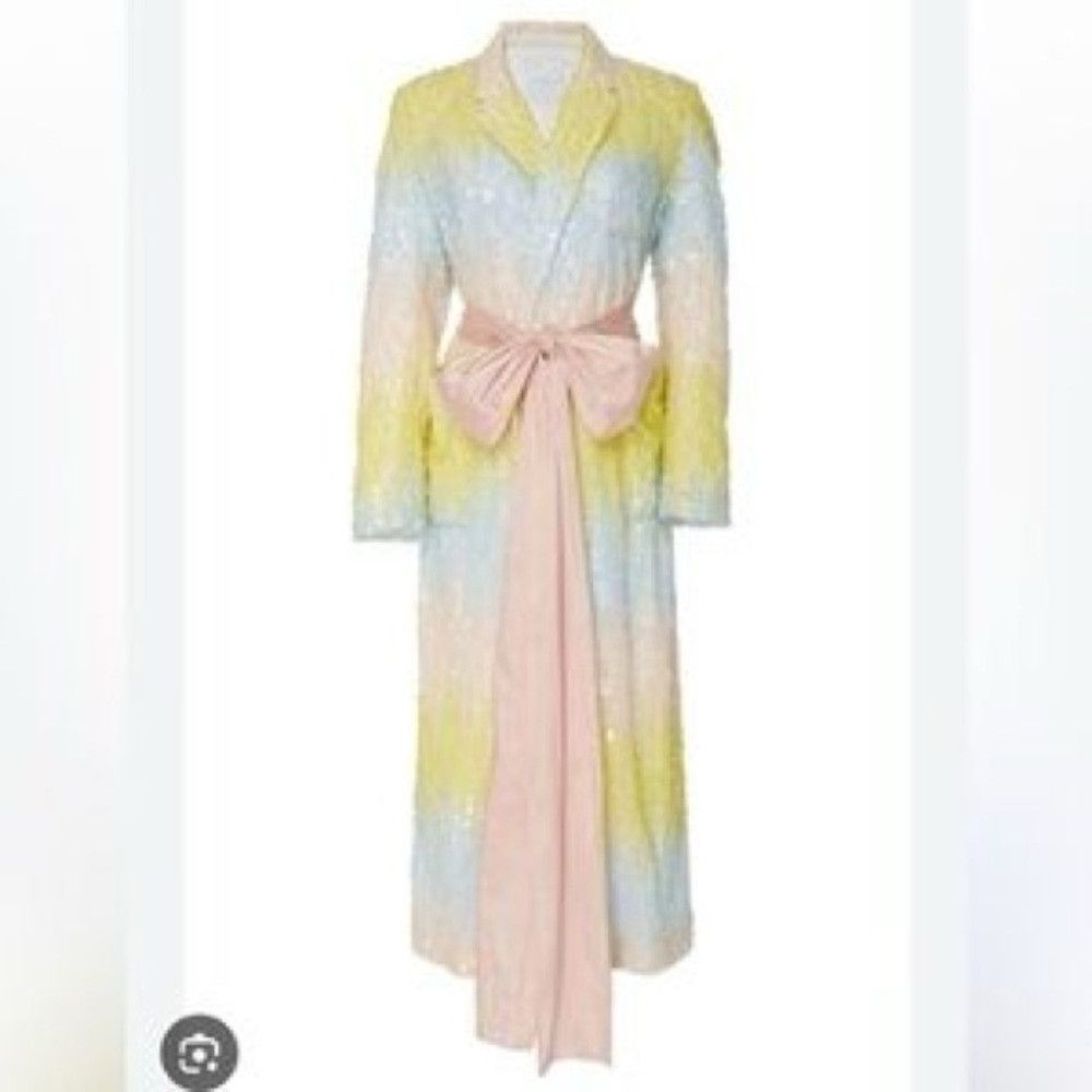 Other New Markarian Exclusive George Ombre Sequin Maxi Coat Dress | Grailed