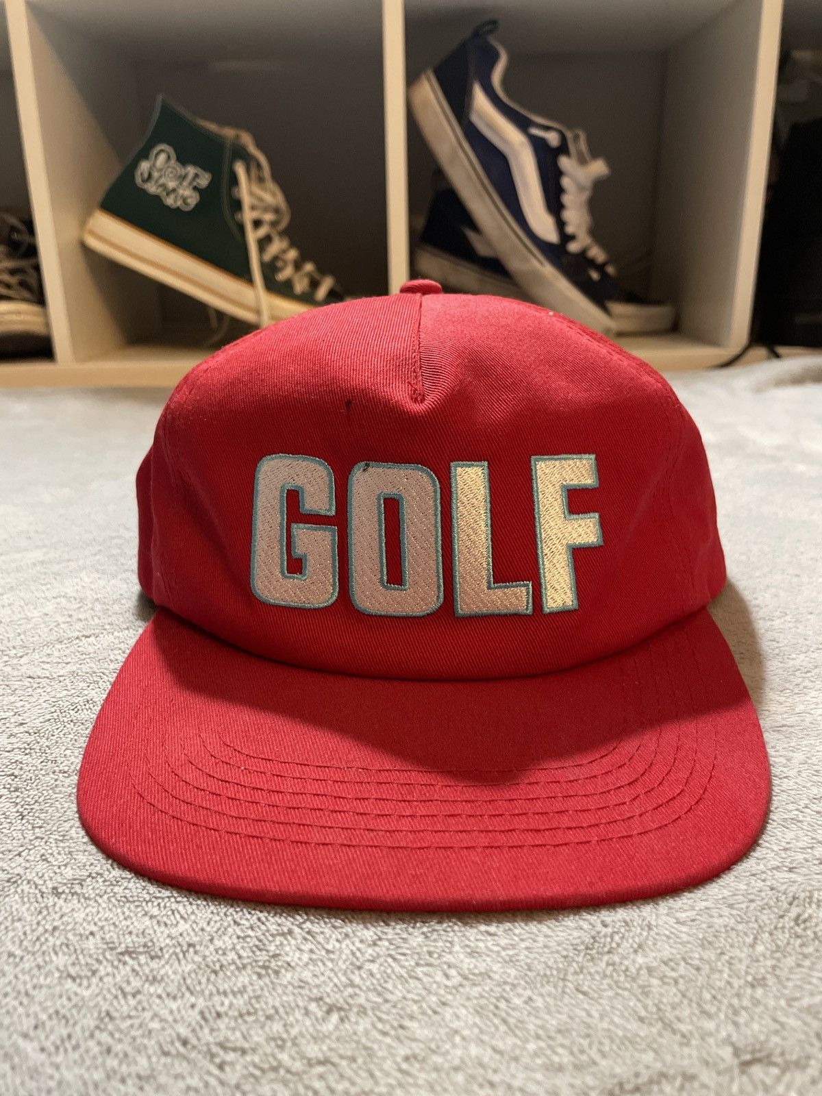 Golf Wang × Streetwear × Vintage RED GOLF WANG HAT | Grailed