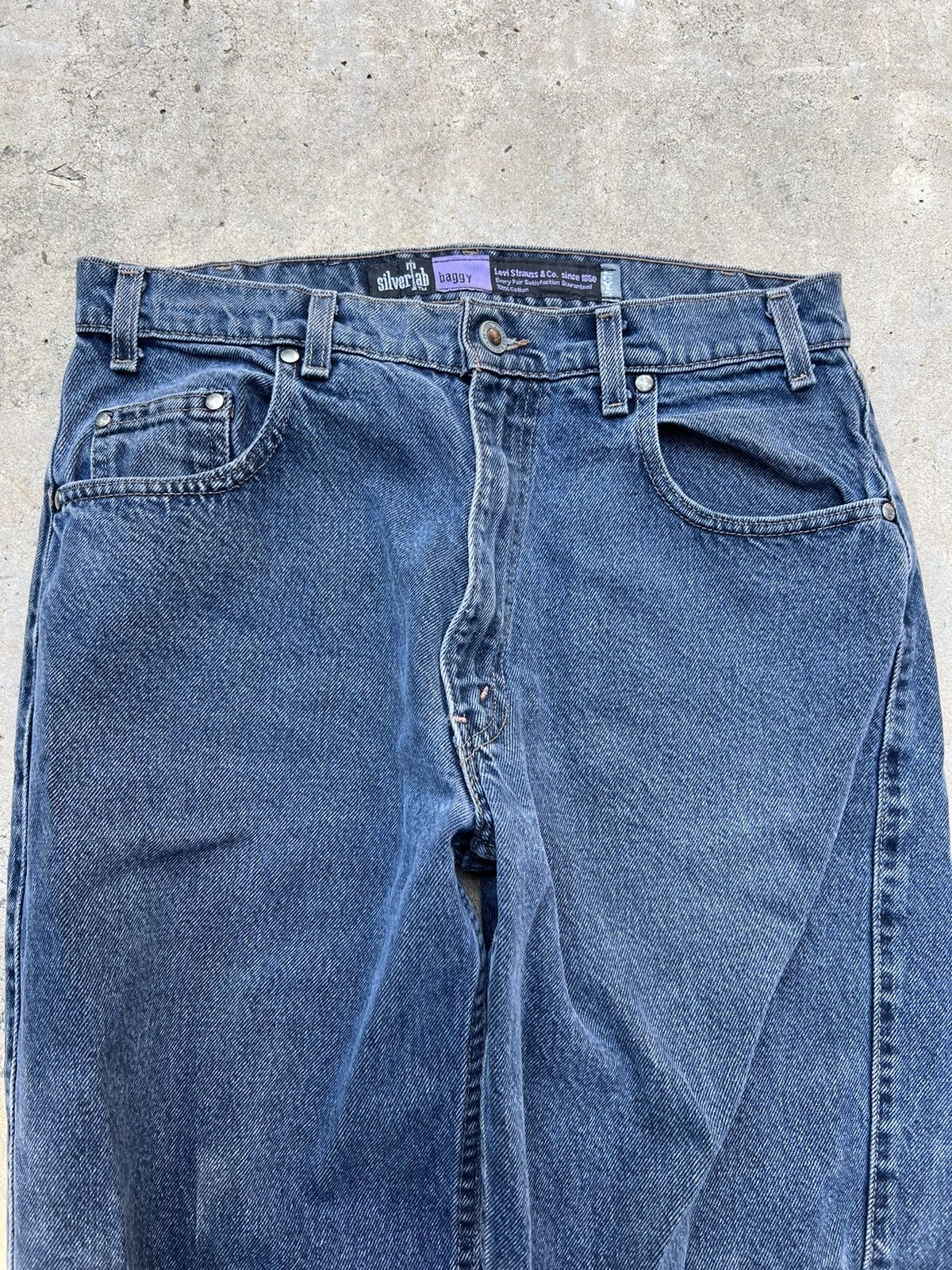 Vintage Vintage 90s Baggy Sliver Tab Levi’s Pants | Grailed