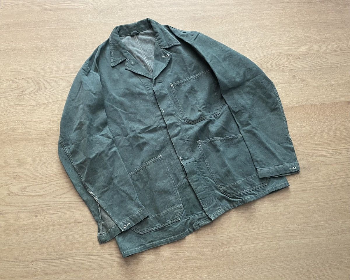 Vintage Vintage Worker Green Le Laboureur French Workers Jacket | Grailed