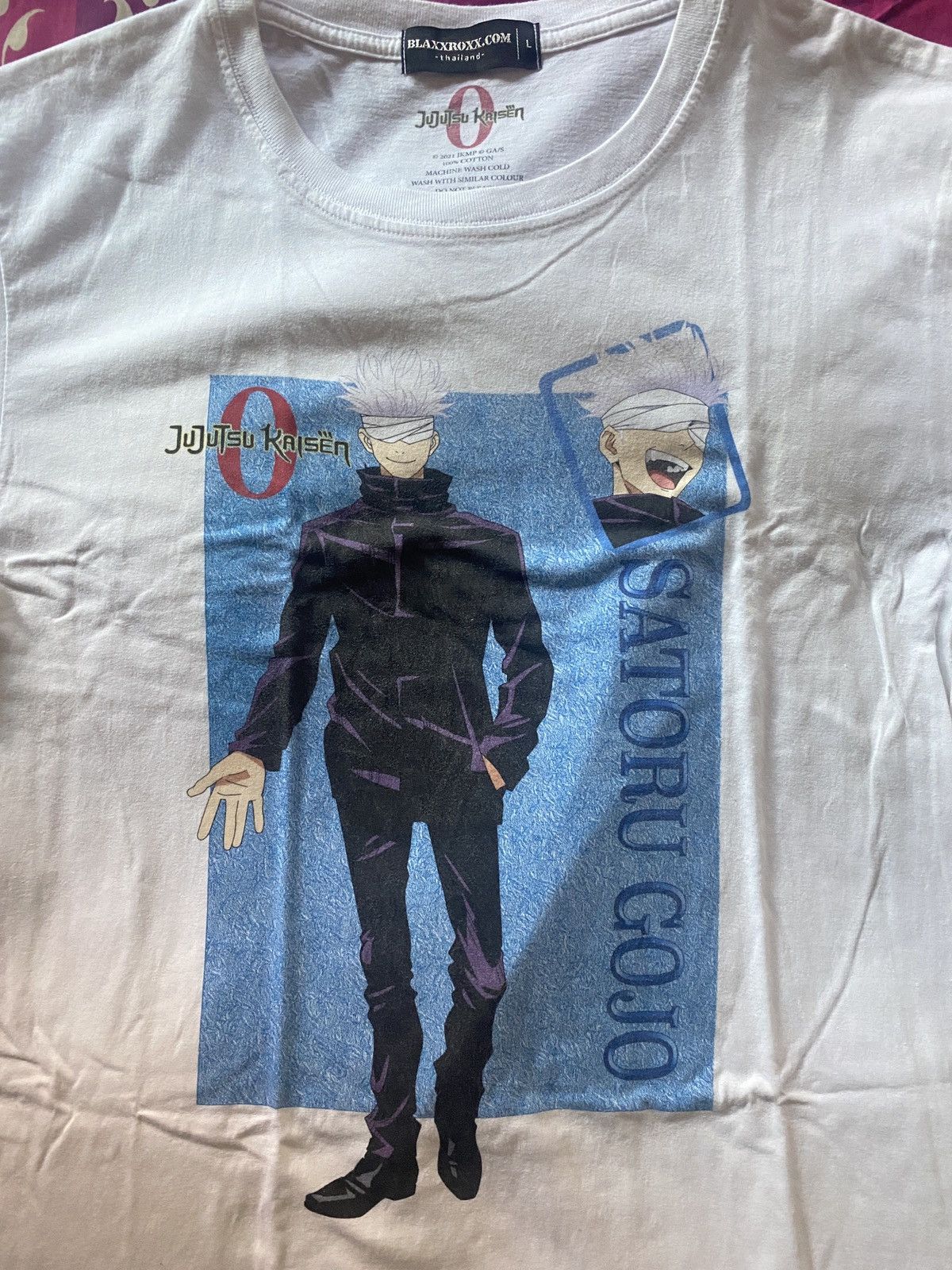 Anima × Streetwear Jujutsu Kaizen Satoru Gojo T Shirt Thailand | Grailed