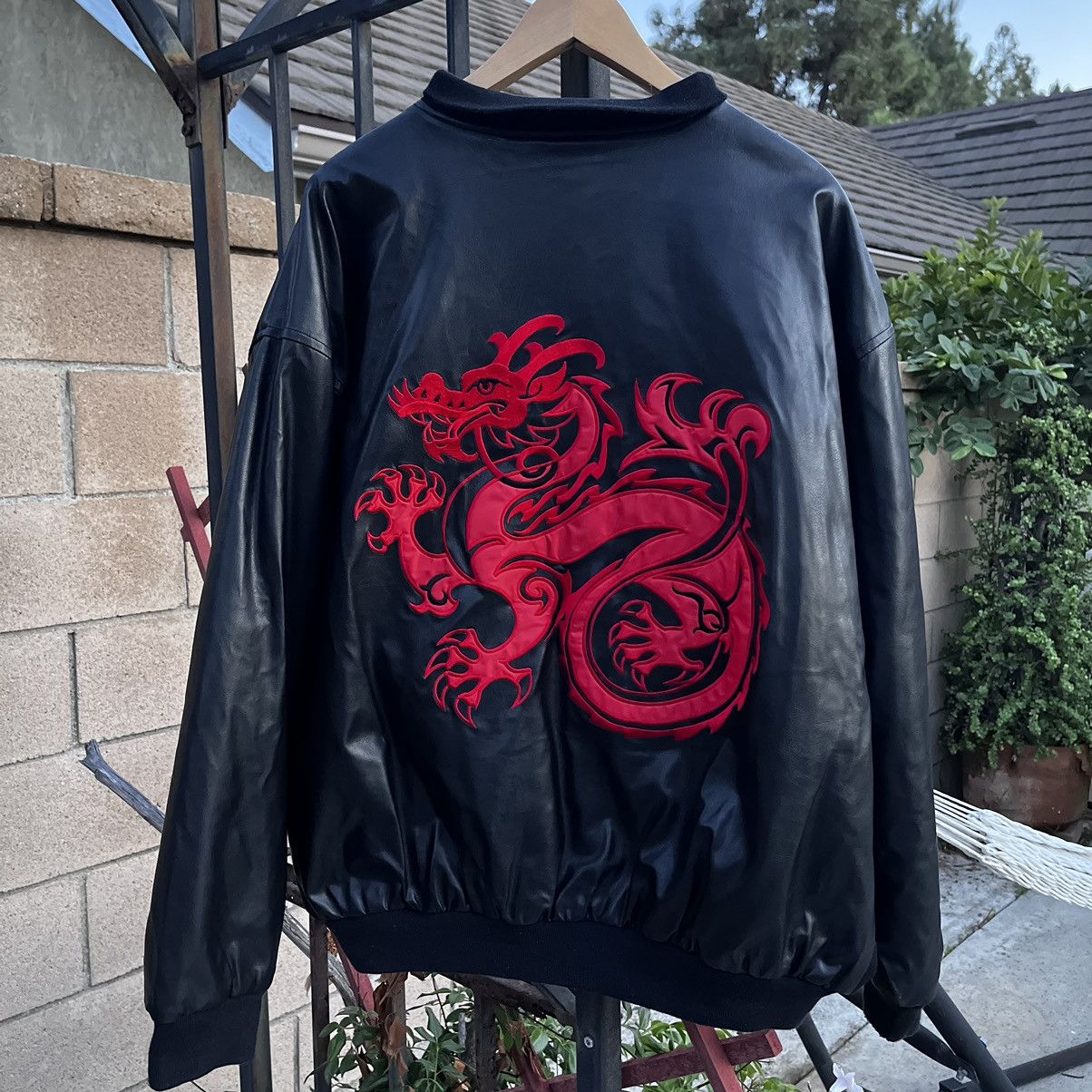 Steve And Barrys × Vintage Vintage Steve & Barrys "Dragon" Logo Varsity ...