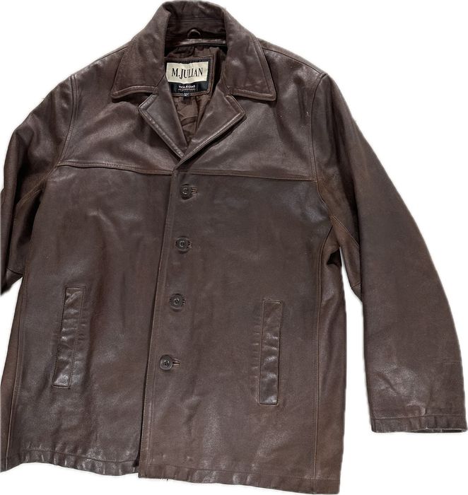 Wilsons Leather Men’s Jacket XL Leather Coat Wilson’s Brown | Grailed