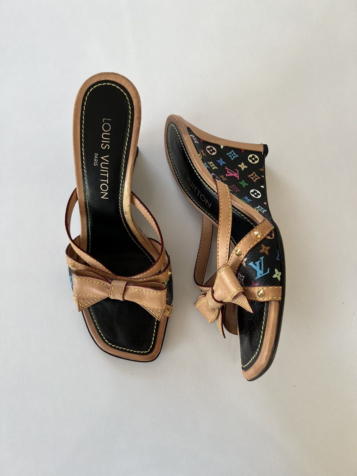 Louis Vuitton × Takashi Murakami Louis vuitton heels | Grailed