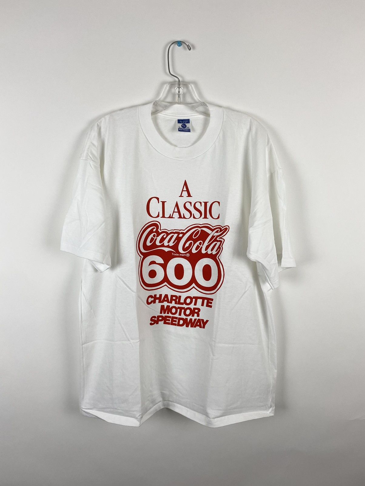 Coca Cola × NASCAR × Vintage Vintage Coca-Cola 600 Nascar Racing T ...