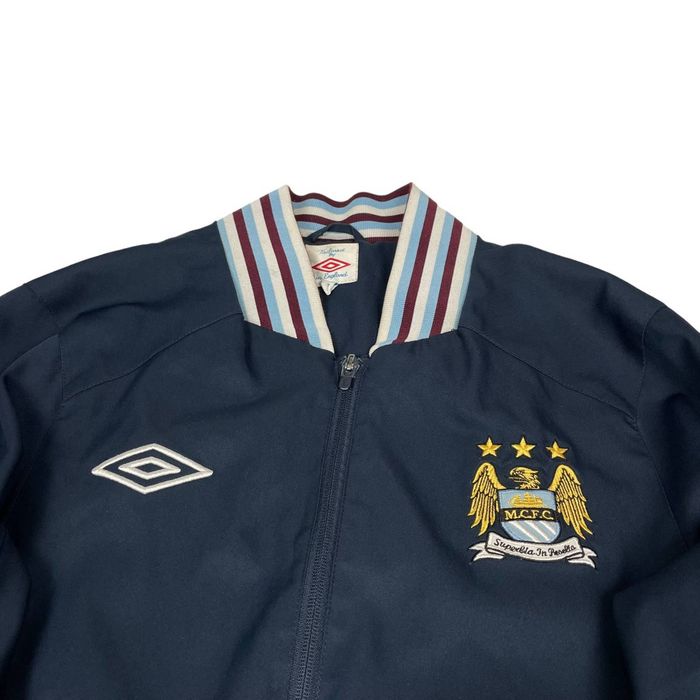 Vintage Manchester City Umbro Bomber Jacket | Grailed