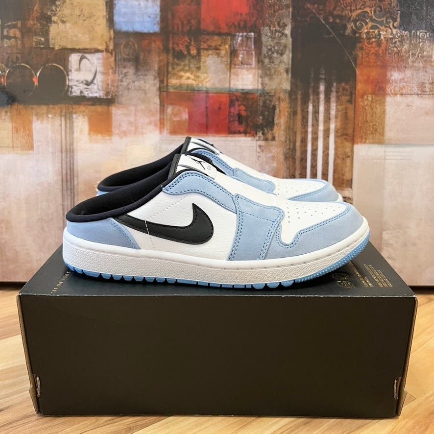 Nike 2024 Nike Air Jordan 1 Low Golf Mule UNC University Blue AJ1 | Grailed