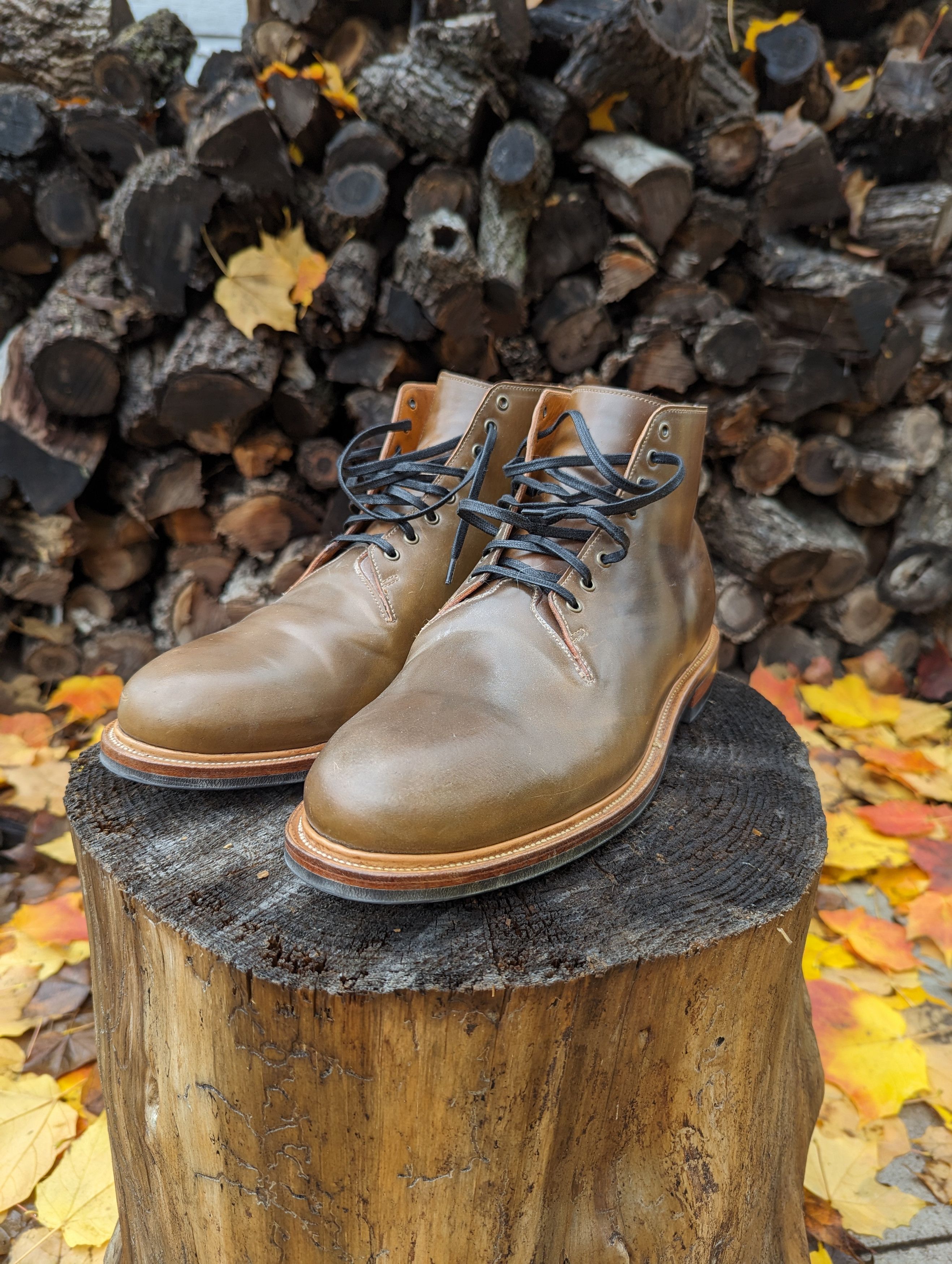 Viberg Viberg Wholecuts Calvados Shell Cordovan - 2030 - 11EE | Grailed