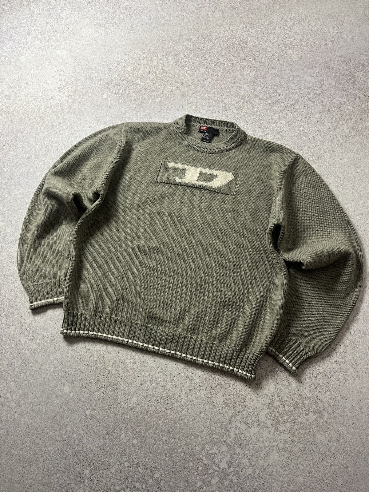 Diesel × Diesel Black Gold × Vintage Vintage Diesel Knitted Sweater ...
