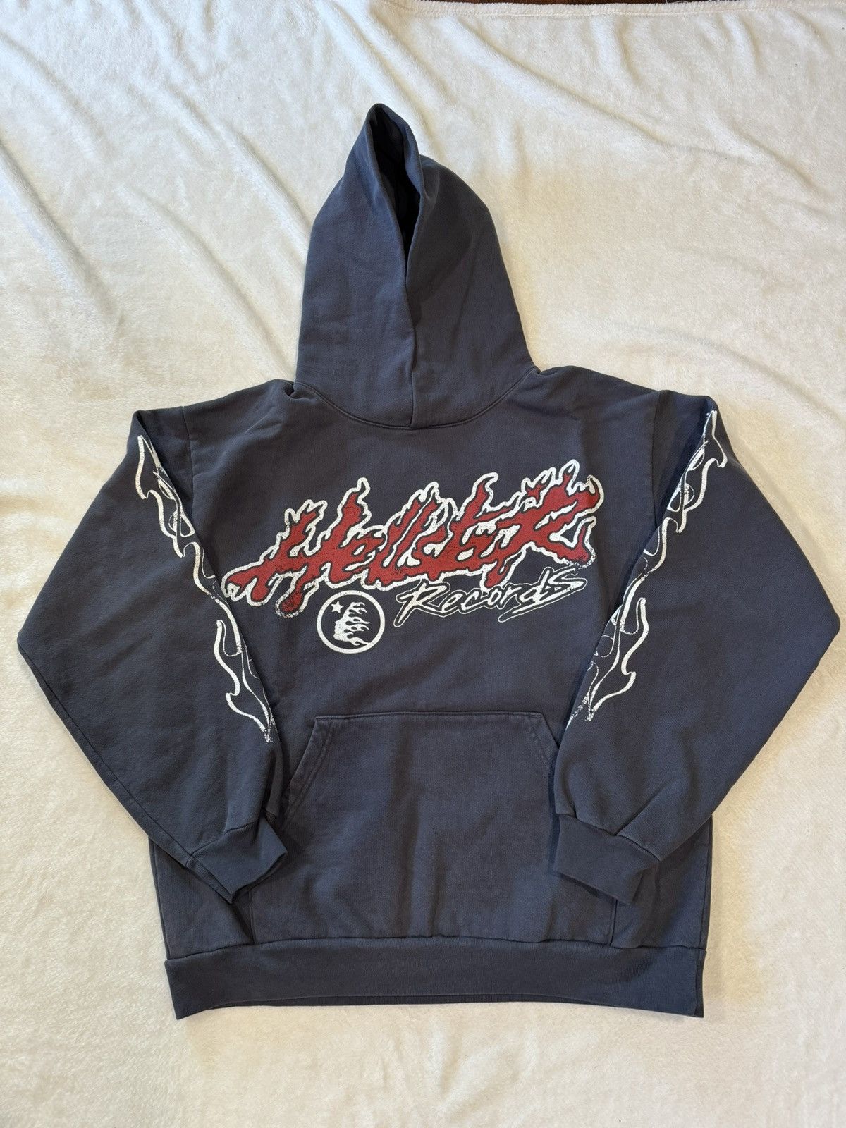 Hellstar Hellstar Records Tour Hoodie Vintage Black Grailed
