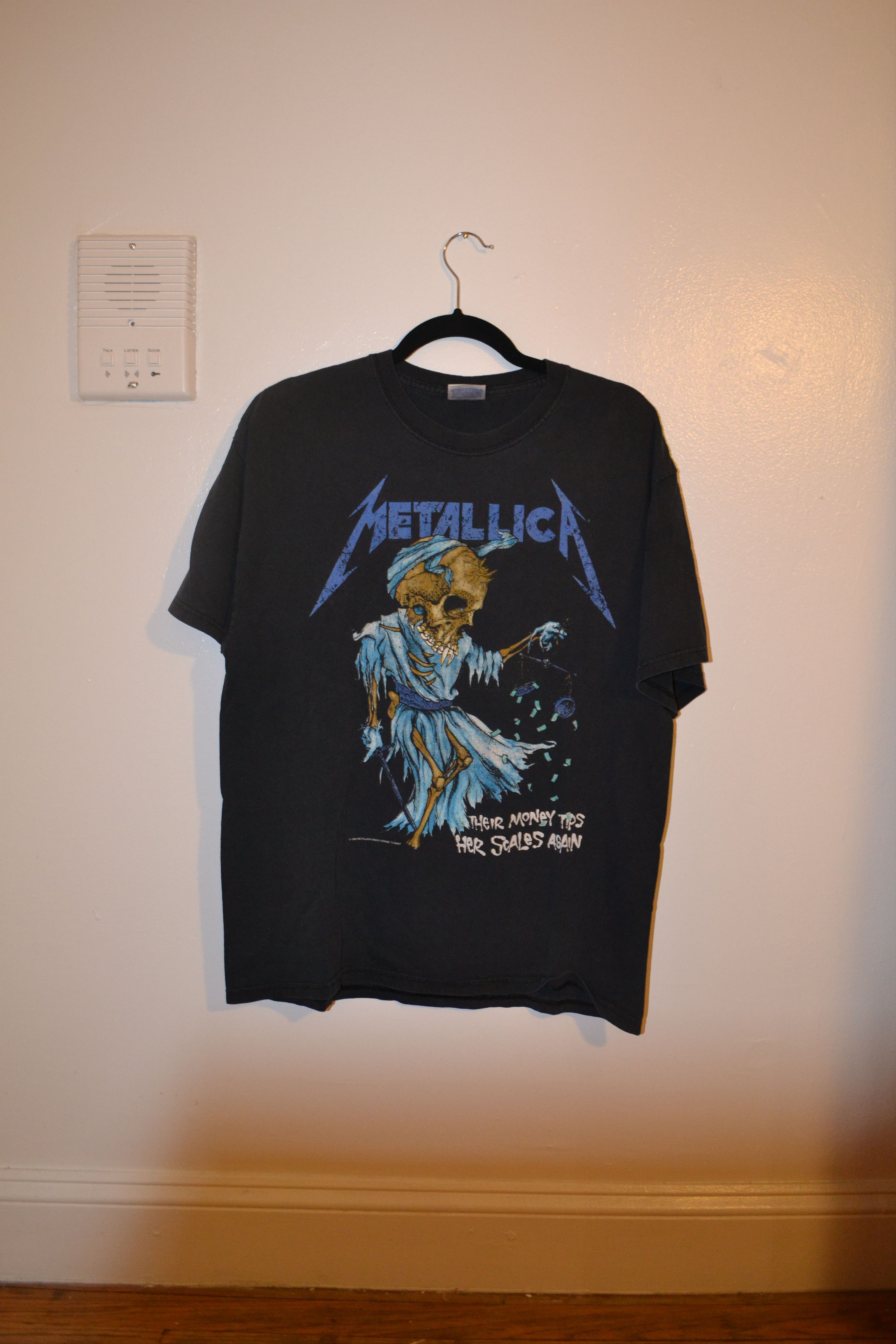Vintage RARE GRAIL Metallica "Doris" Tour Tee | Grailed