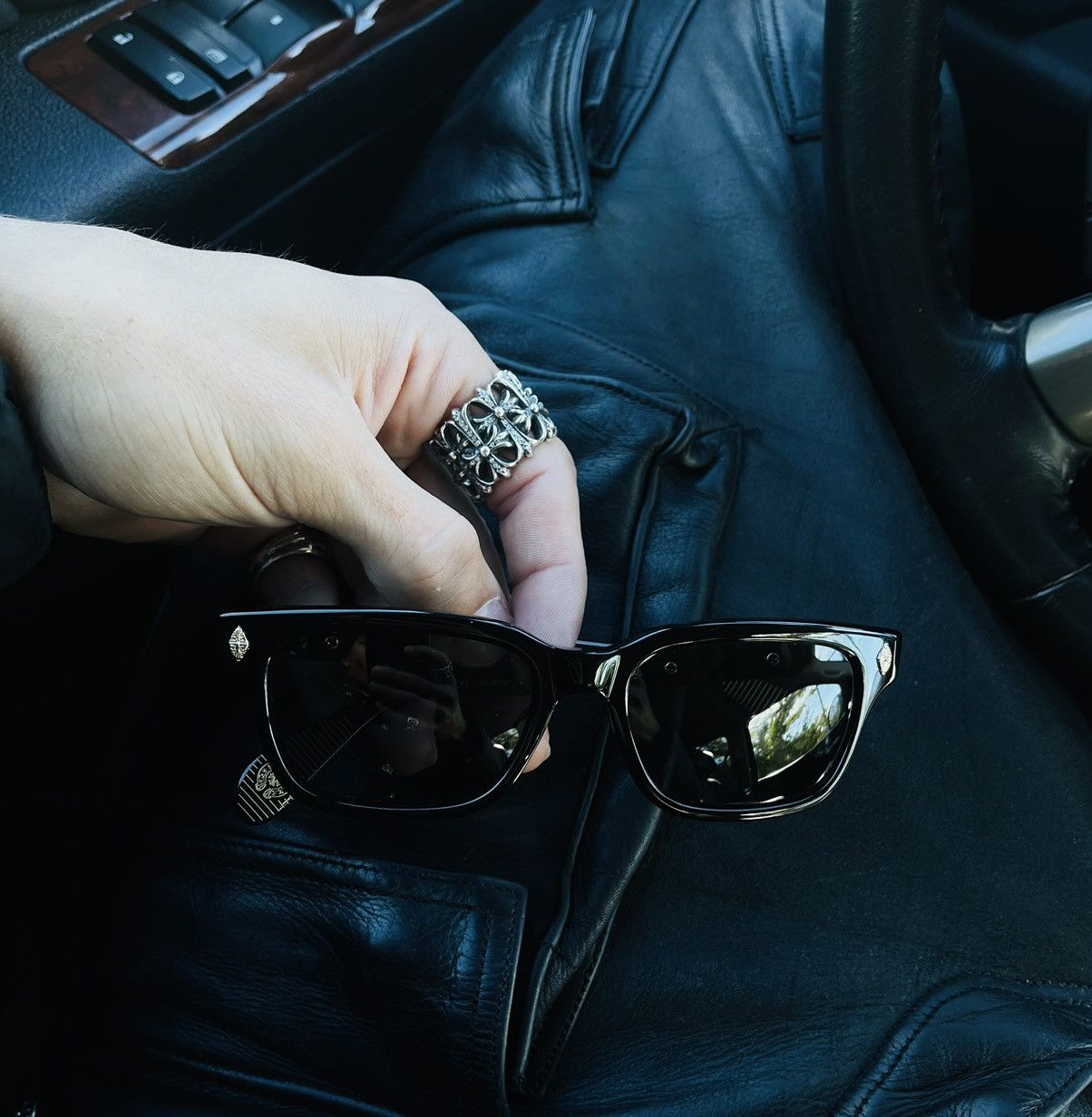 Chrome Hearts 18K Gold Testerical Glasses | Grailed