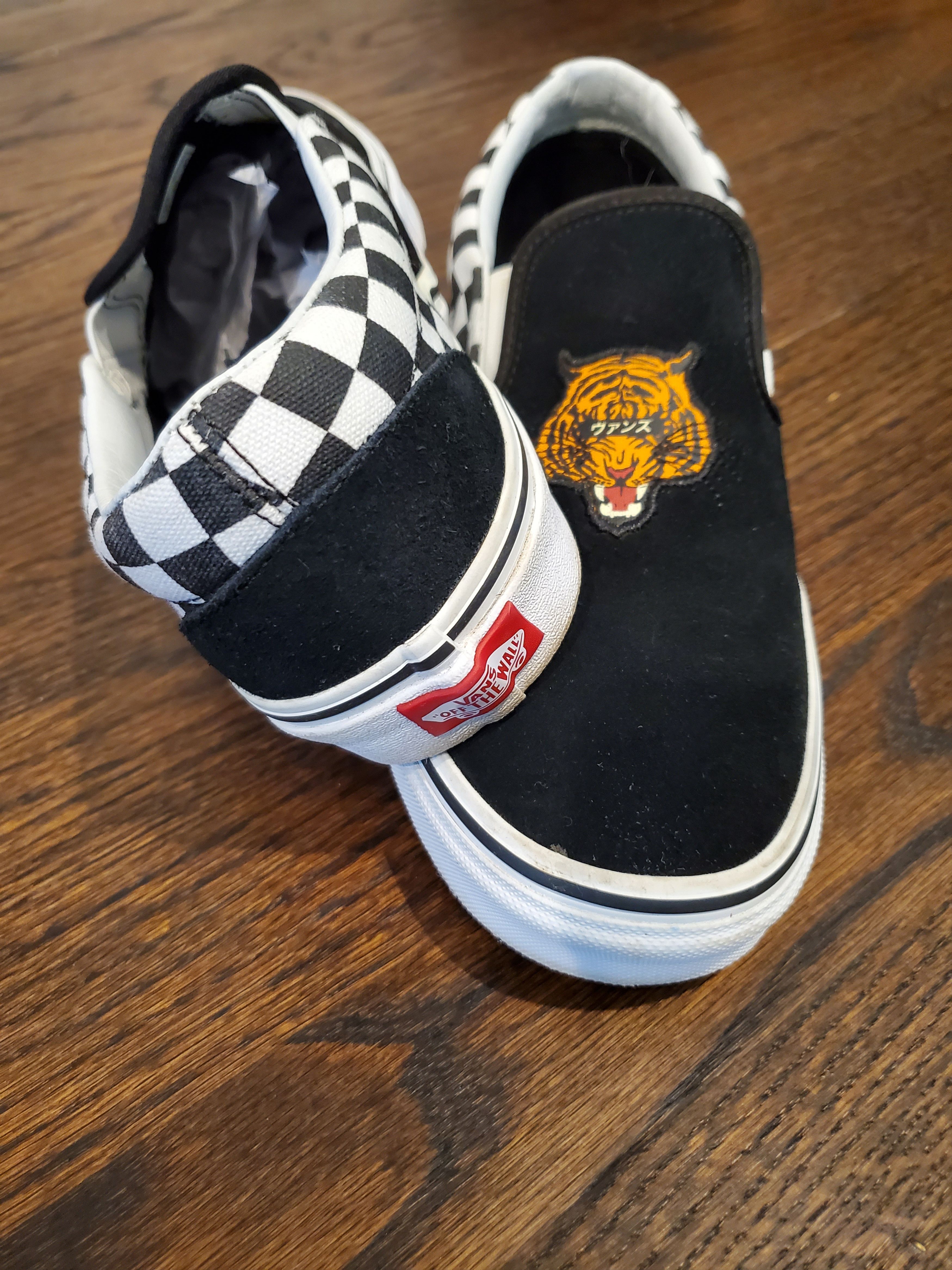 Vans Tiger Check | Grailed