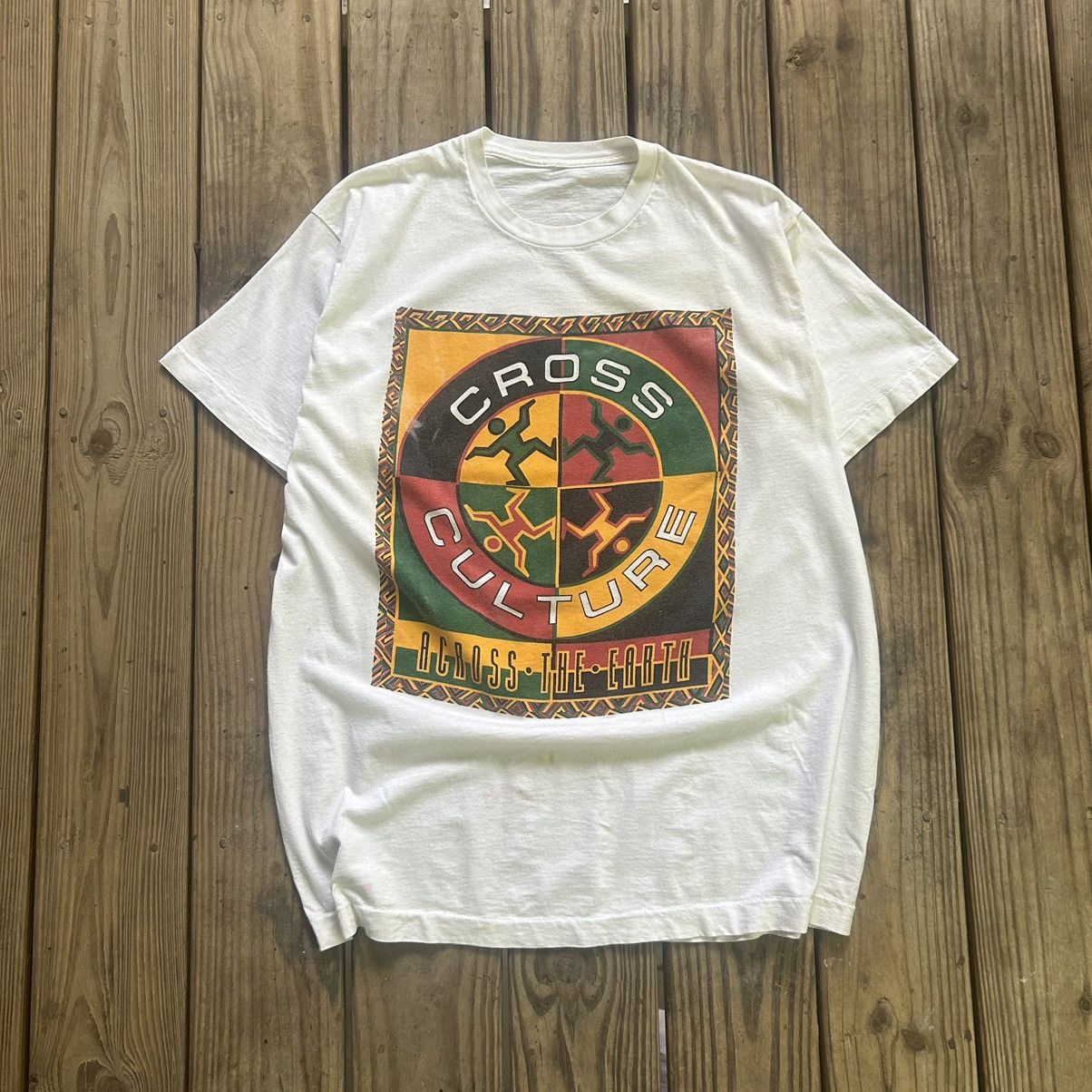 Vintage VTG 90s Cross Culture Cross Colours Black Culture T-Shirt | Grailed