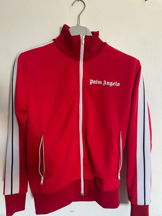 Palm Angels Palm Angels Red Track Jacket | Grailed