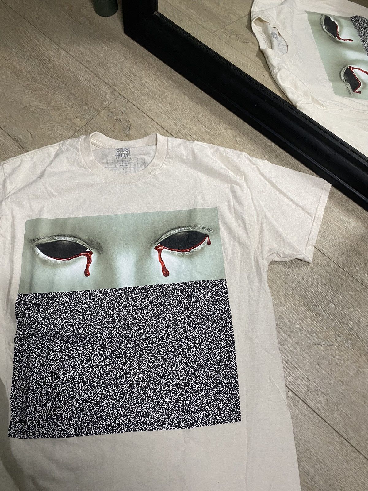 Streetwear × Sus Boy × Vintage SUS BOY Haxor Off White Color Shirt ...